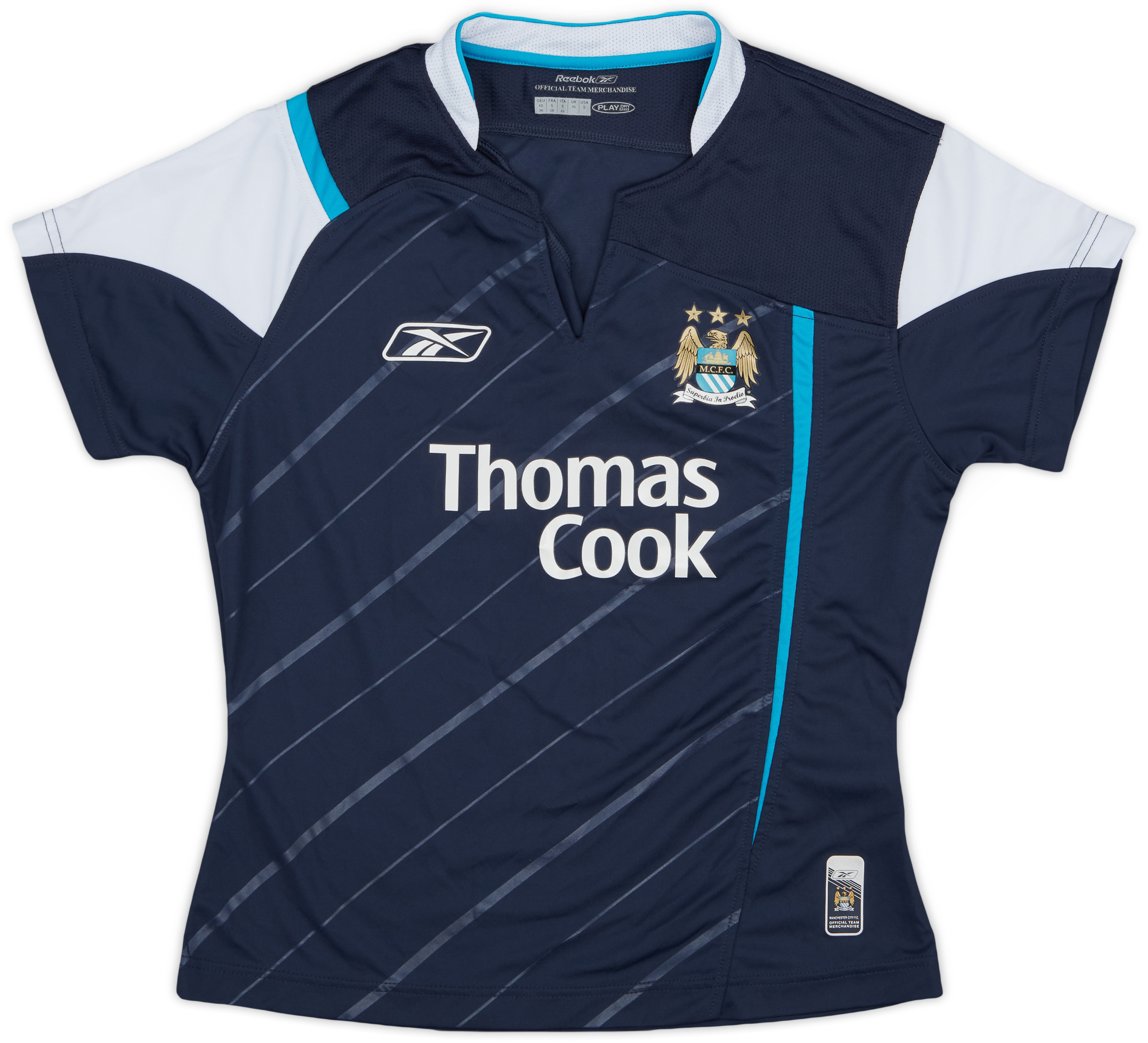 2005-06 Manchester City Away Shirt - 9/10 - (Women's S)