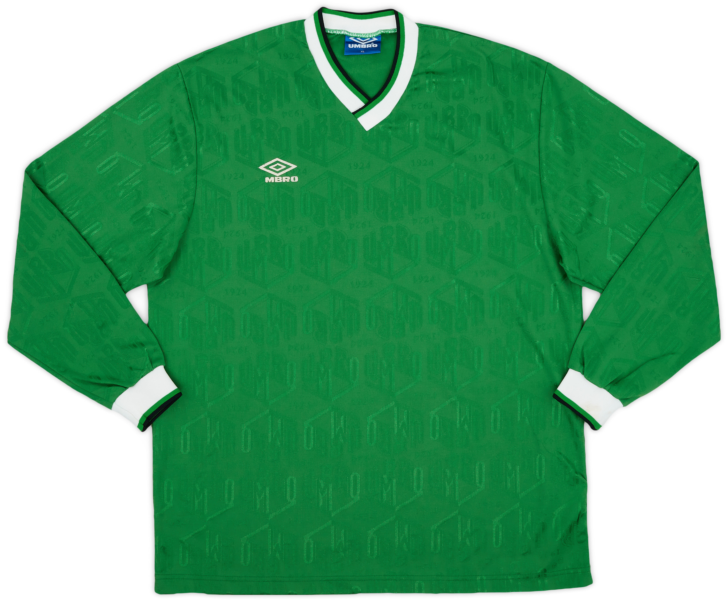 1990s Umbro Template L/S Shirt - 7/10 - (XL)