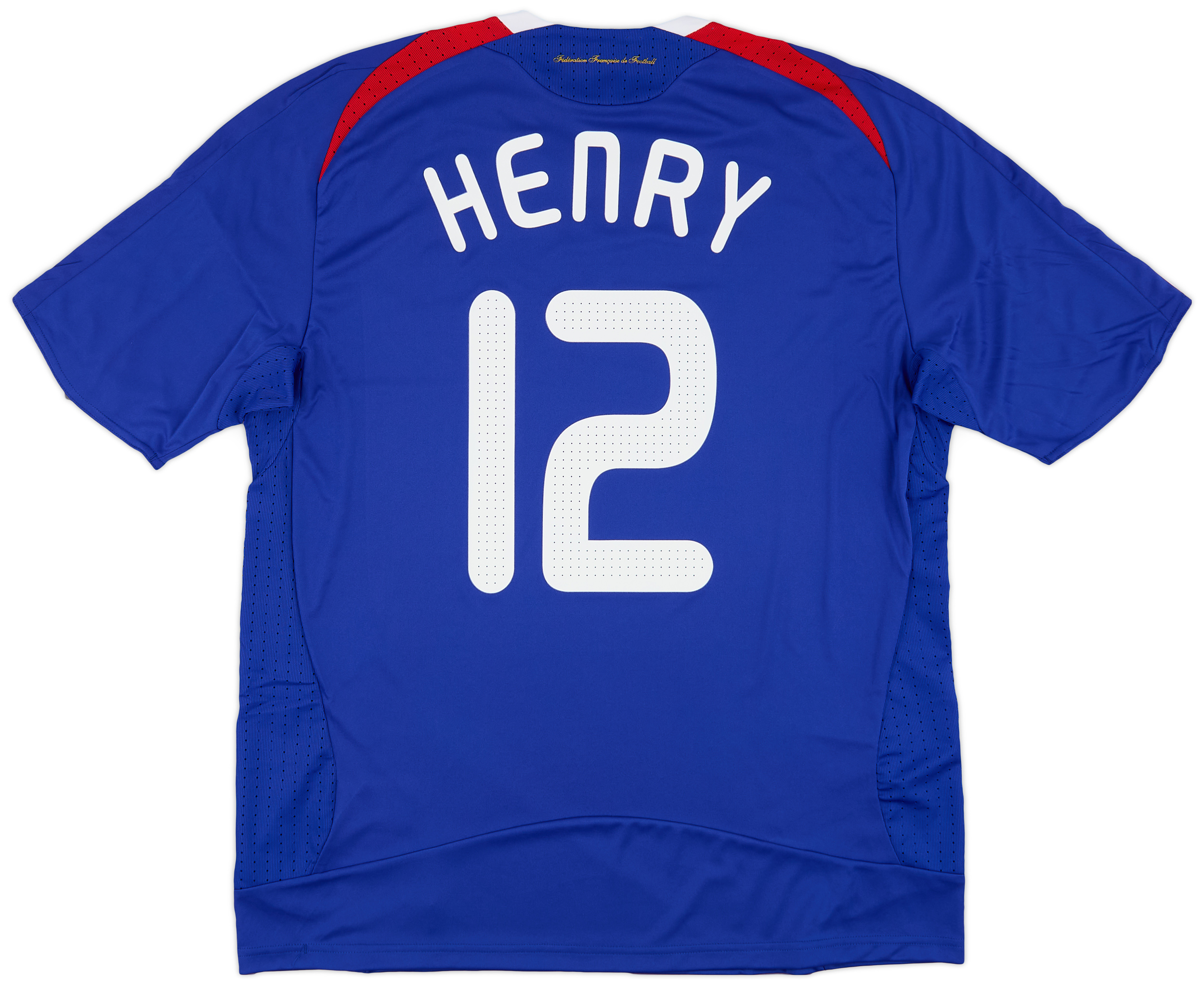 2007-08 France Home Shirt Henry #12 (XL)