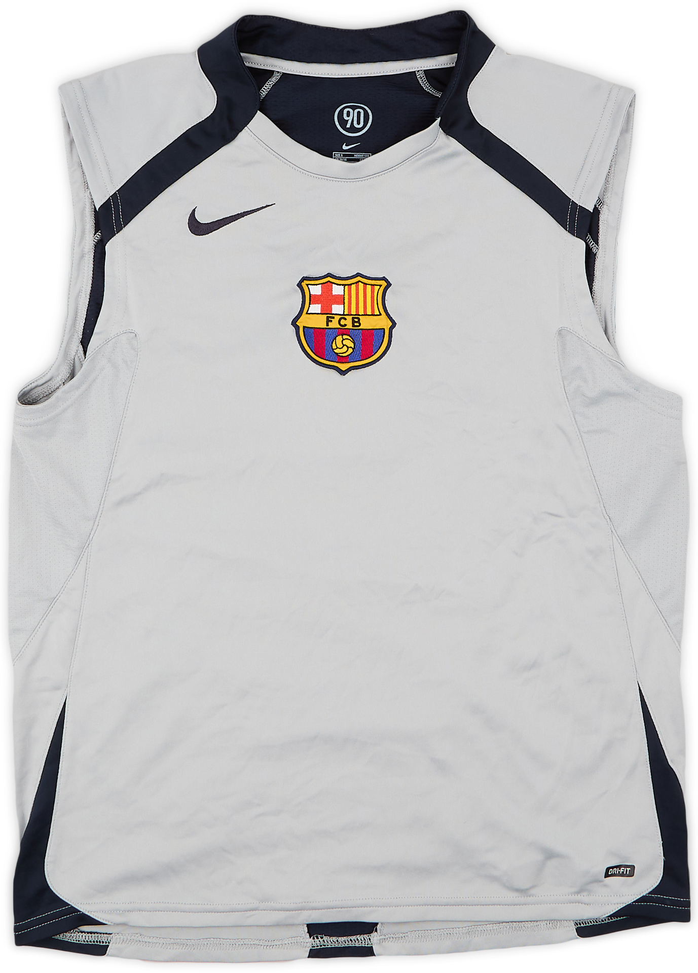 2005-06 Barcelona Nike Training Vest - 9/10 - (S)