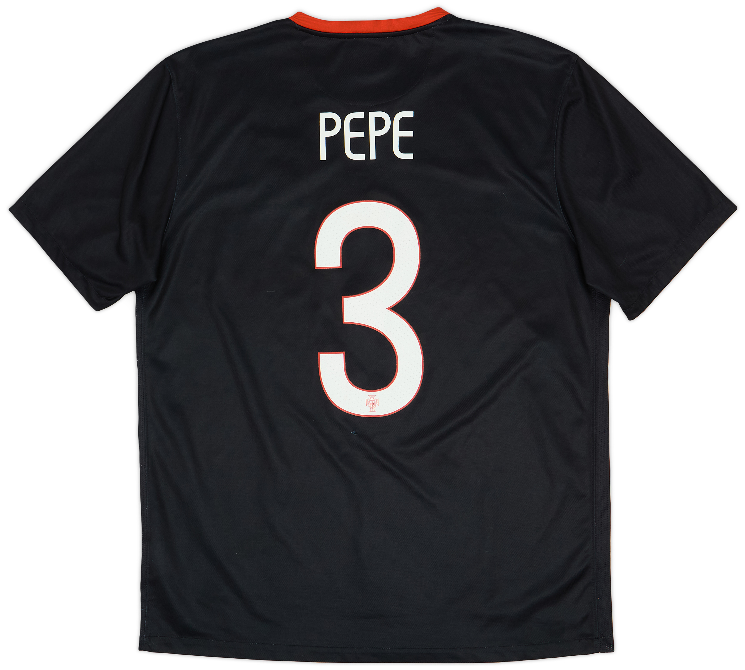 2015-16 Portugal Away Shirt Pepe #3 - 6/10 - (L)