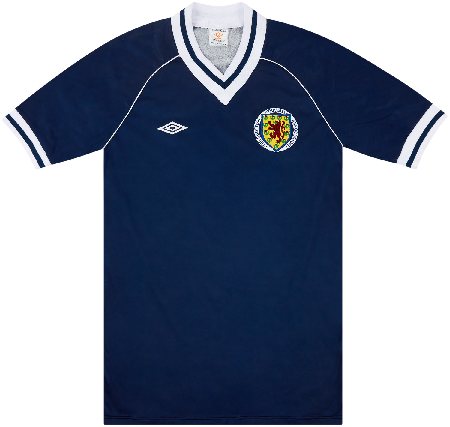 1982-83 Scotland Match Issue Home Shirt #14 (Narey)