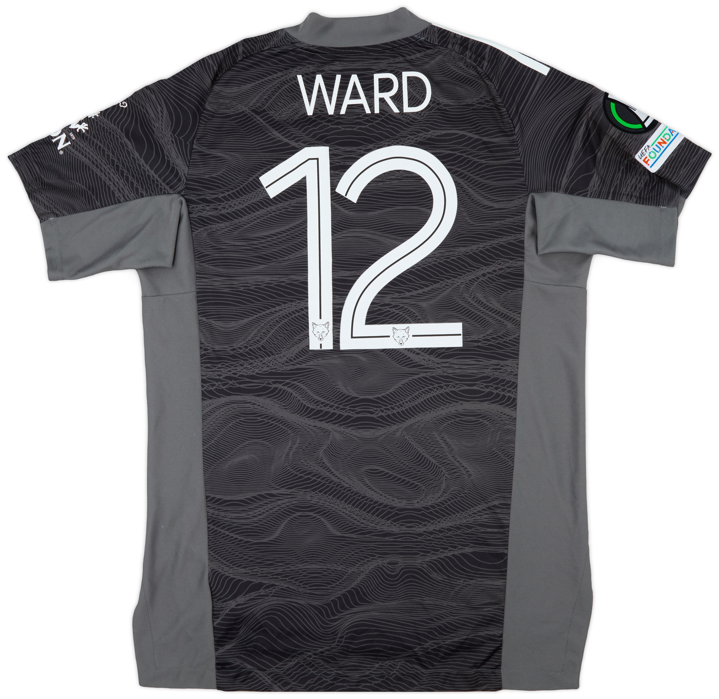 2021-22 Leicester Match Issue Conference League GK Shirt Ward #12