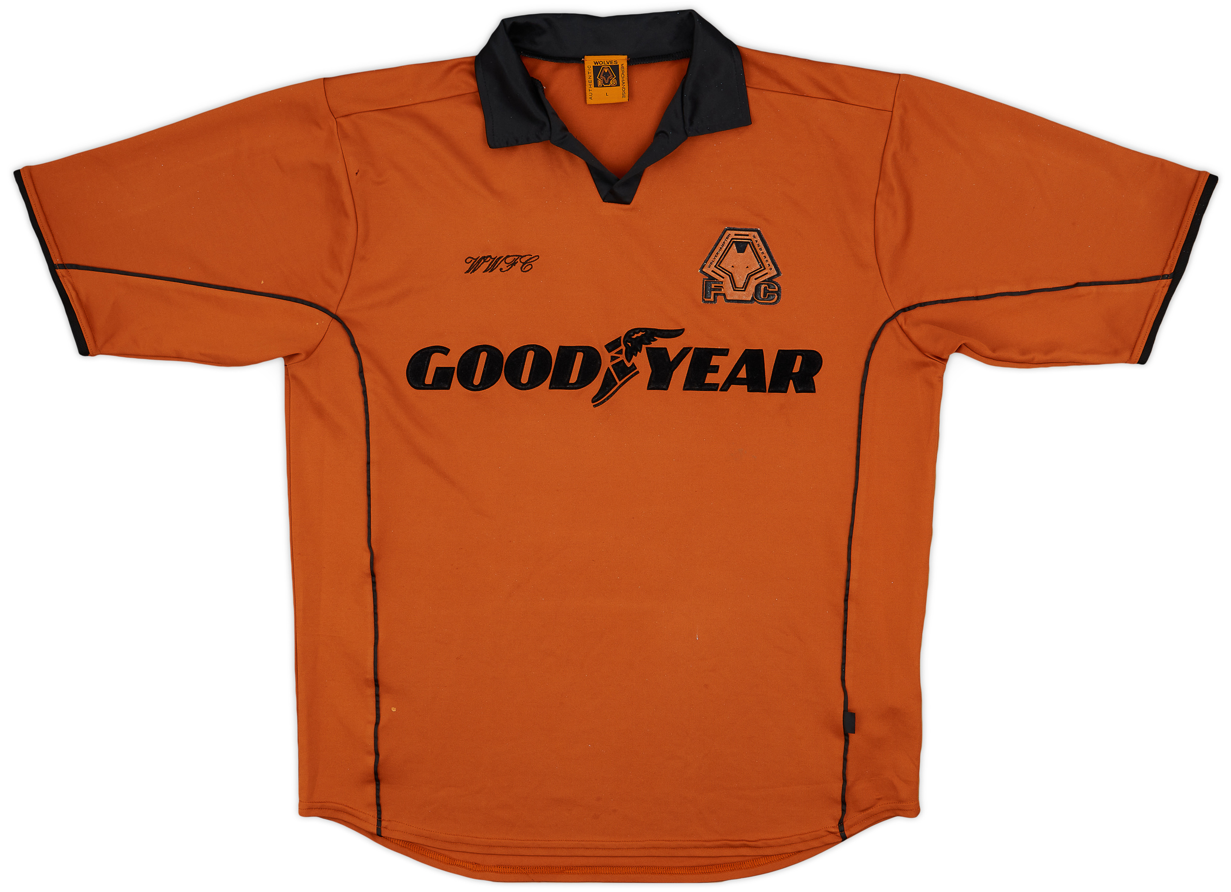2000-02 Wolves Home Shirt - 5/10 - (L)