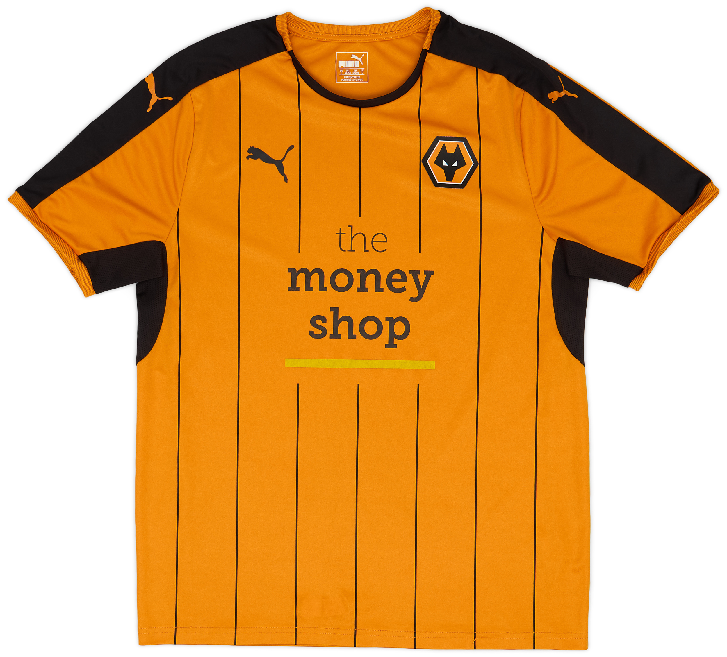 2016-17 Wolves Home Shirt - 7/10 - (L)
