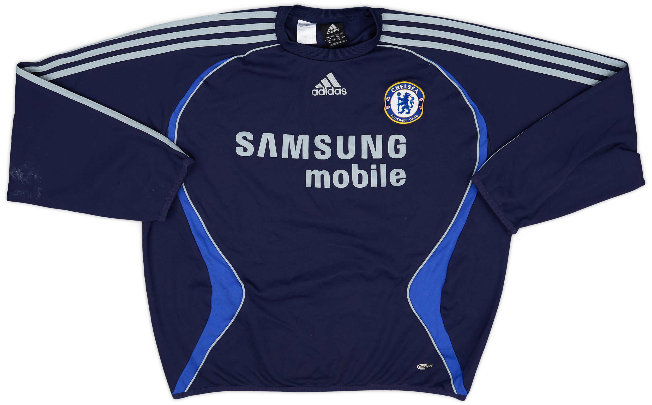 2006-07 Chelsea adidas Formotion Sweat Top - 8/10 - (L)