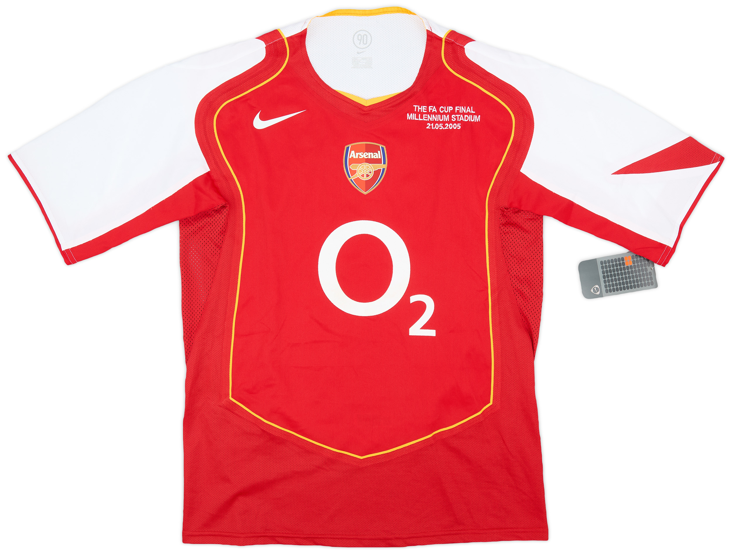 2005 Arsenal Player Issue FA Cup Final Home Shirt