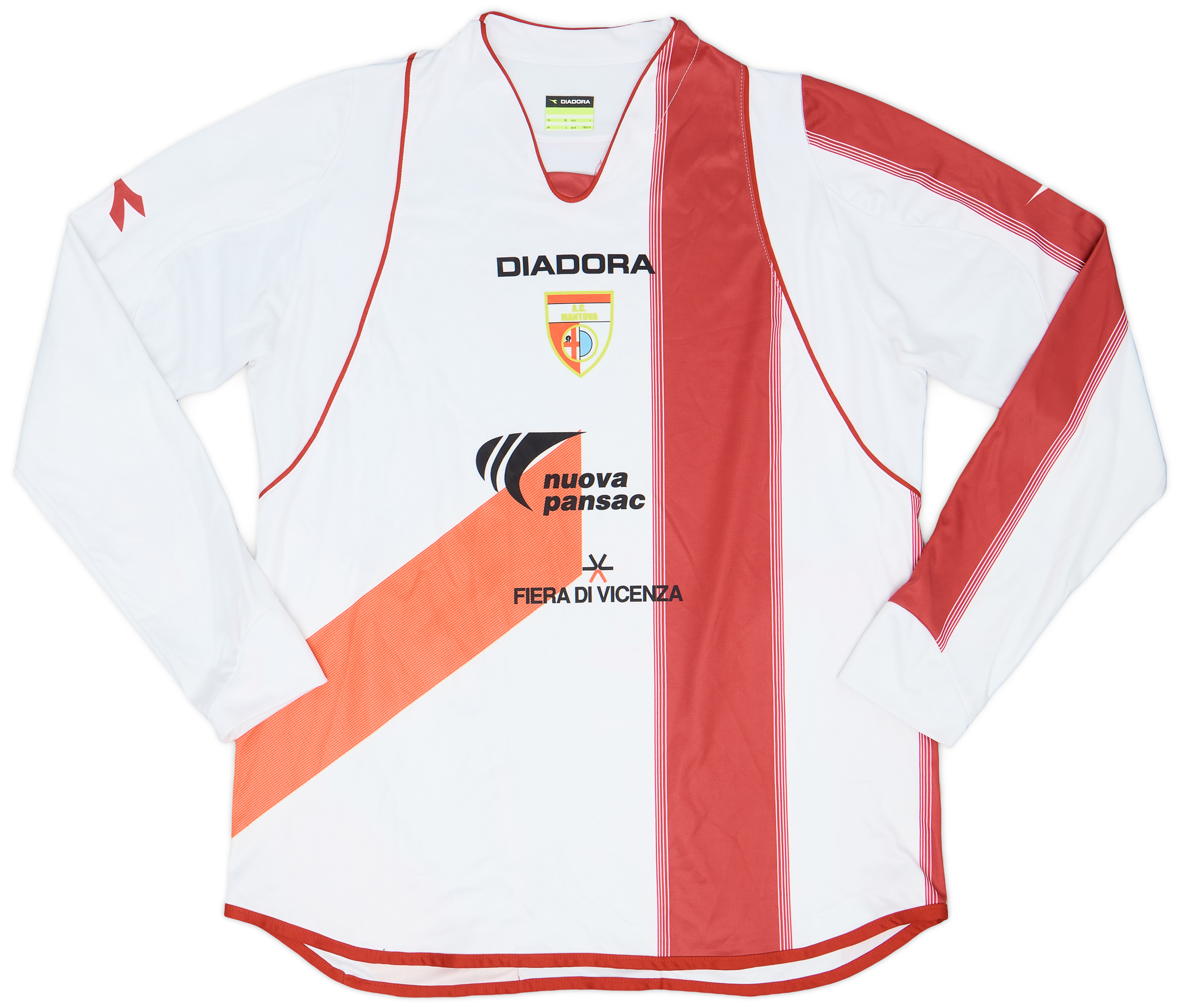 2007-08 AC Mantova Diadora Training L/S Shirt - 8/10 - (L)