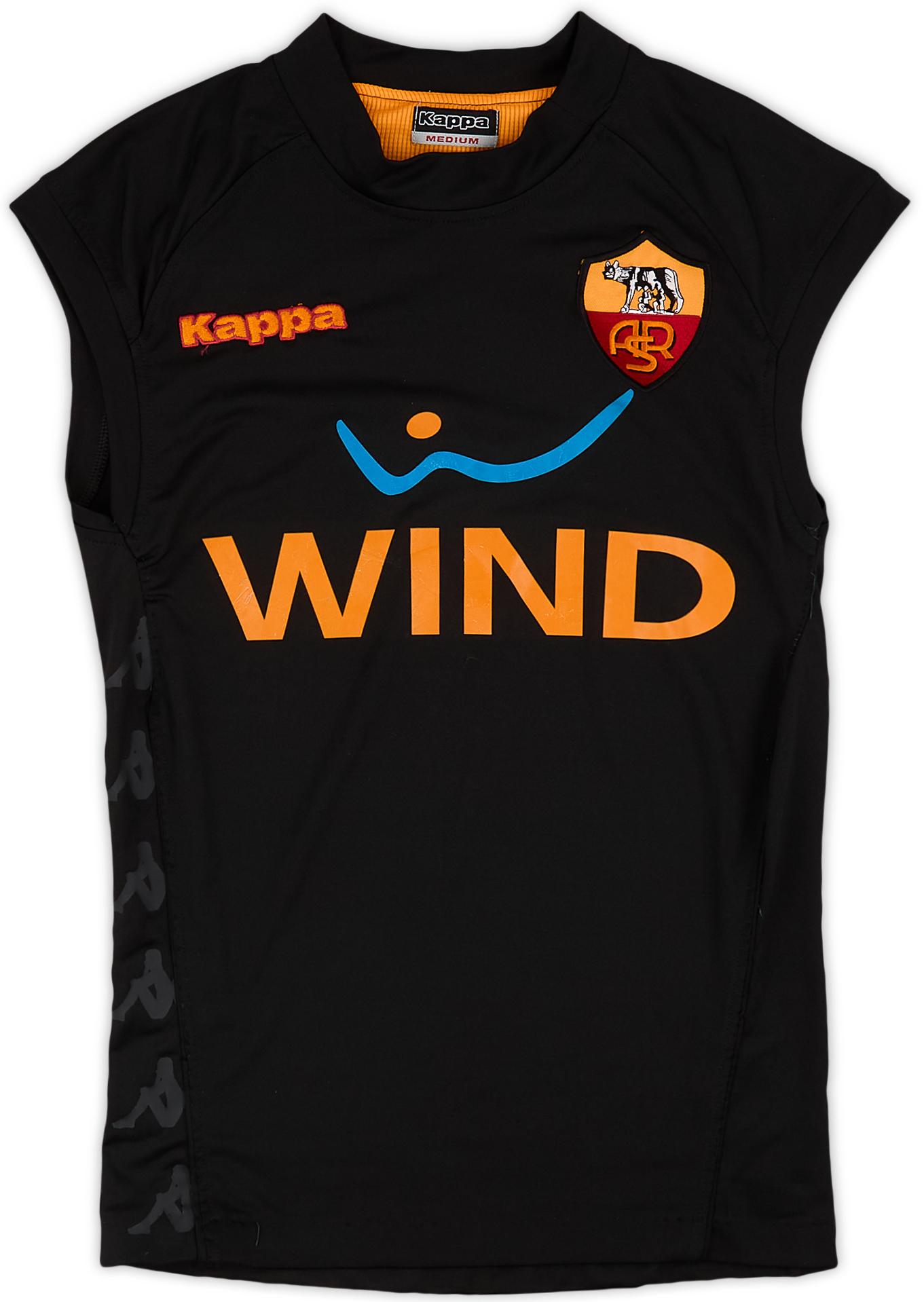 2008-09 Roma Kappa Training Vest - 8/10 - (M)