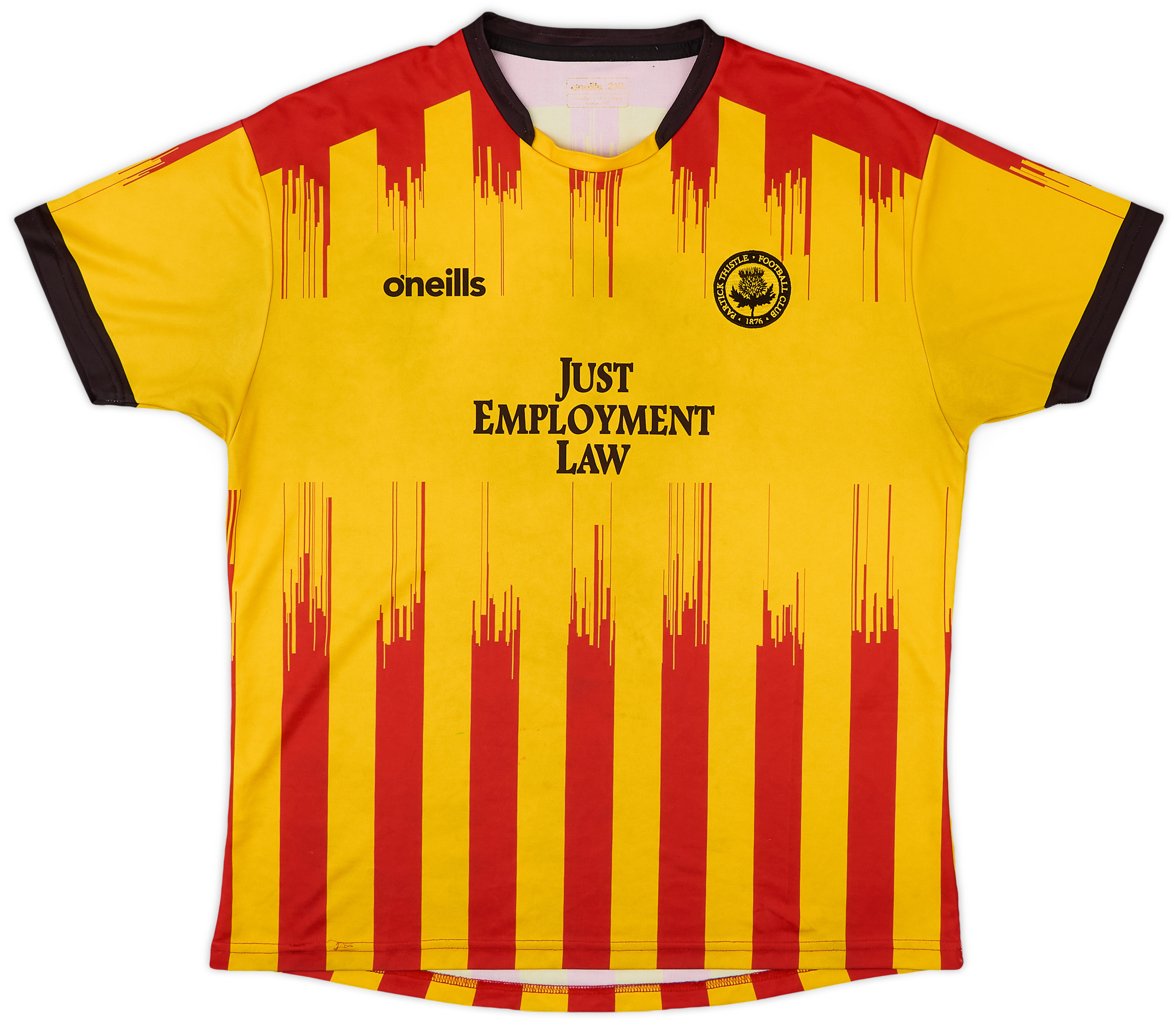 2020-21 Partick Thistle Home Shirt - 6/10 - (XXL)