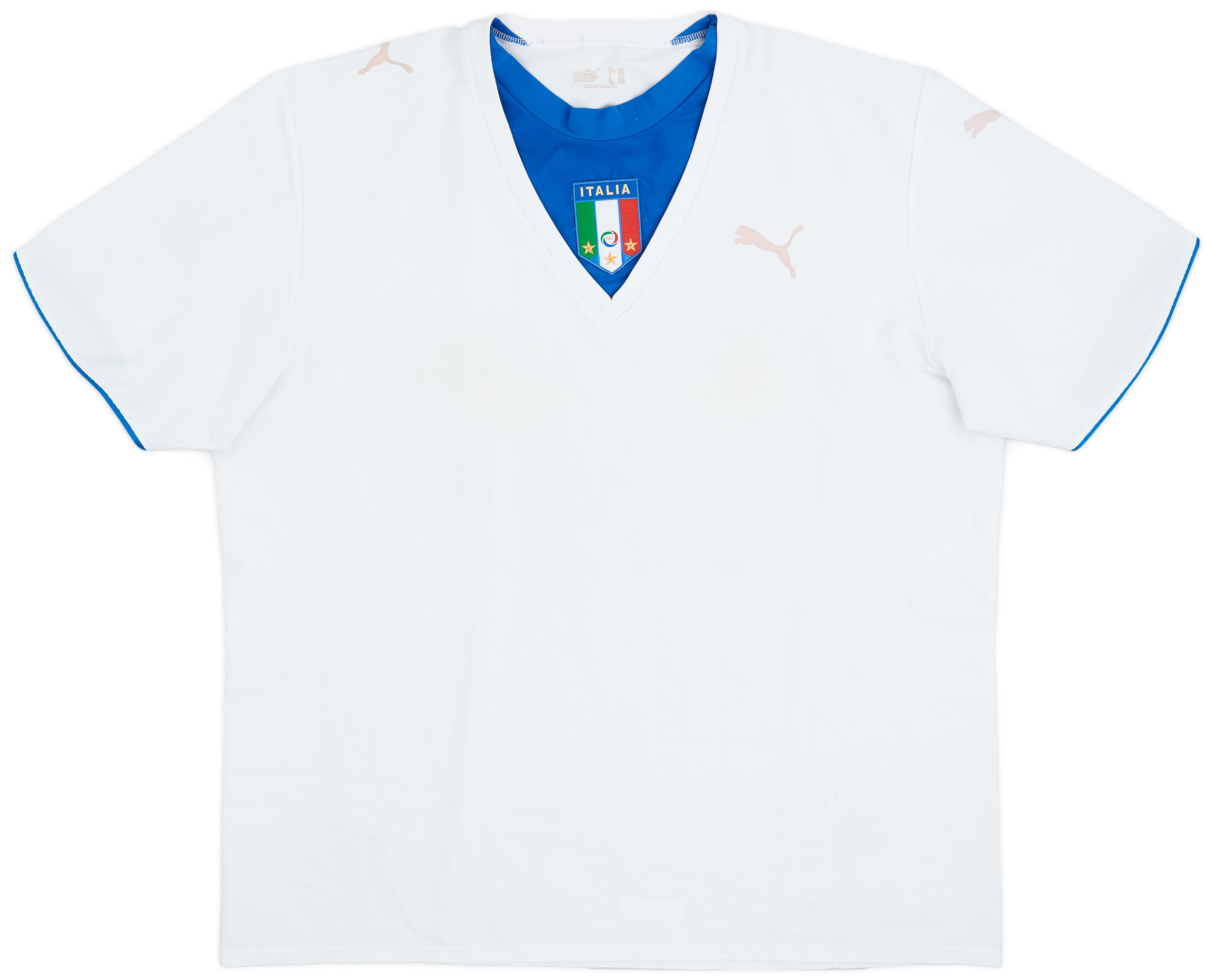 2006 Italy Basic Away Shirt - 4/10 - (XXL)
