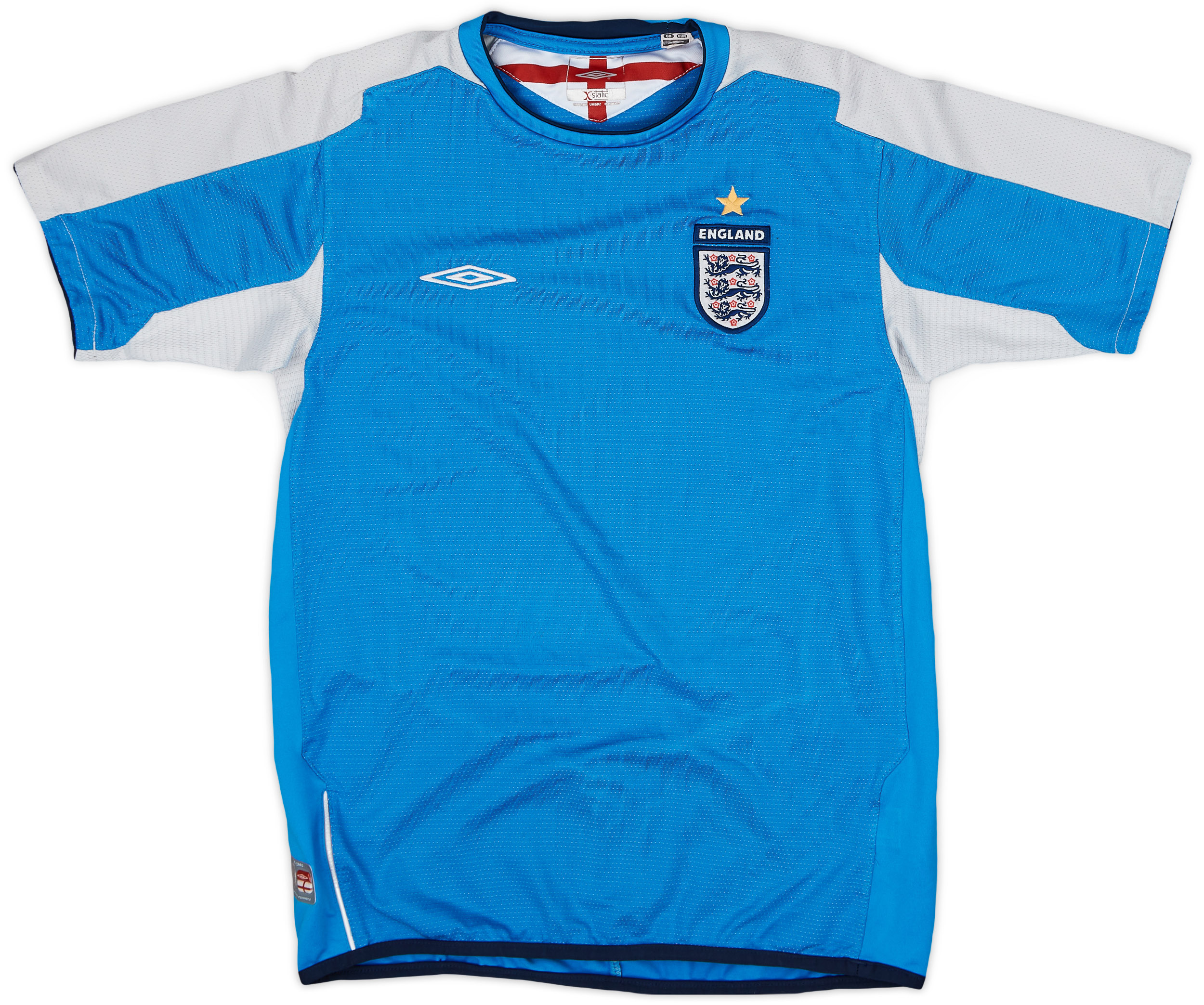 2004-06 England GK S/S Shirt - 8/10 - (L.Boys)