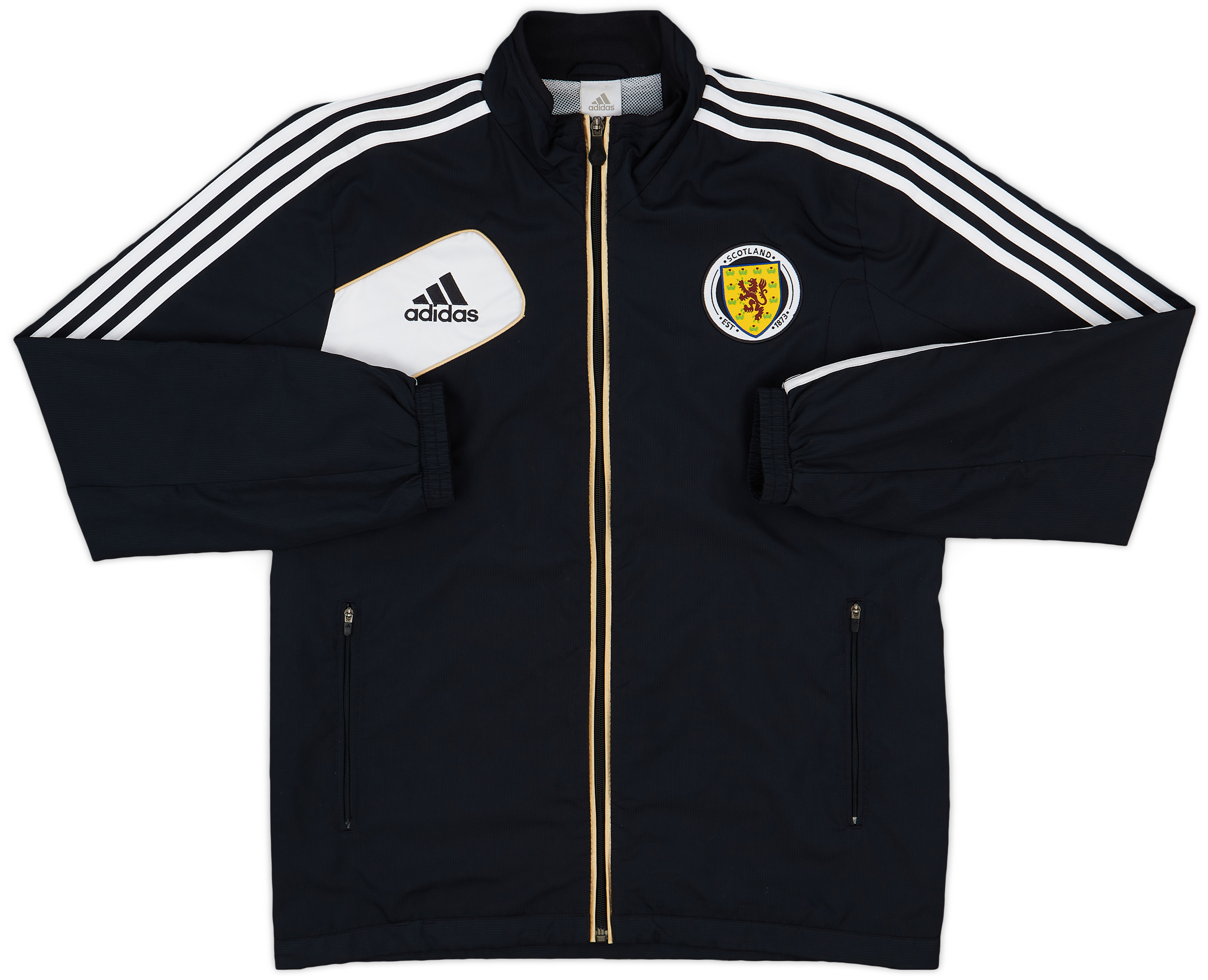2011-12 Scotland adidas Track Jacket - 9/10 - (M)