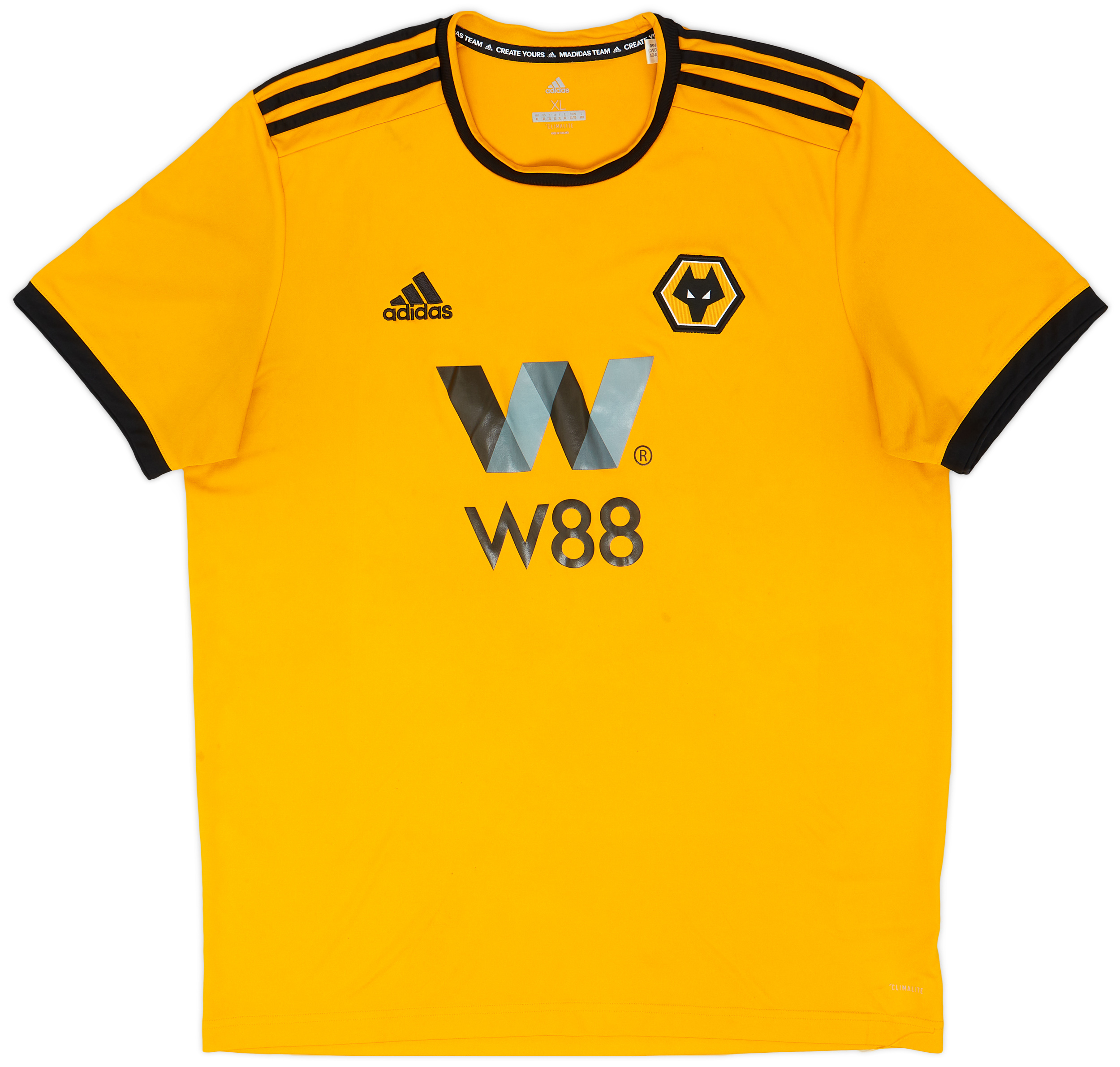 2018-19 Wolves Home Shirt - 5/10 - (XL)