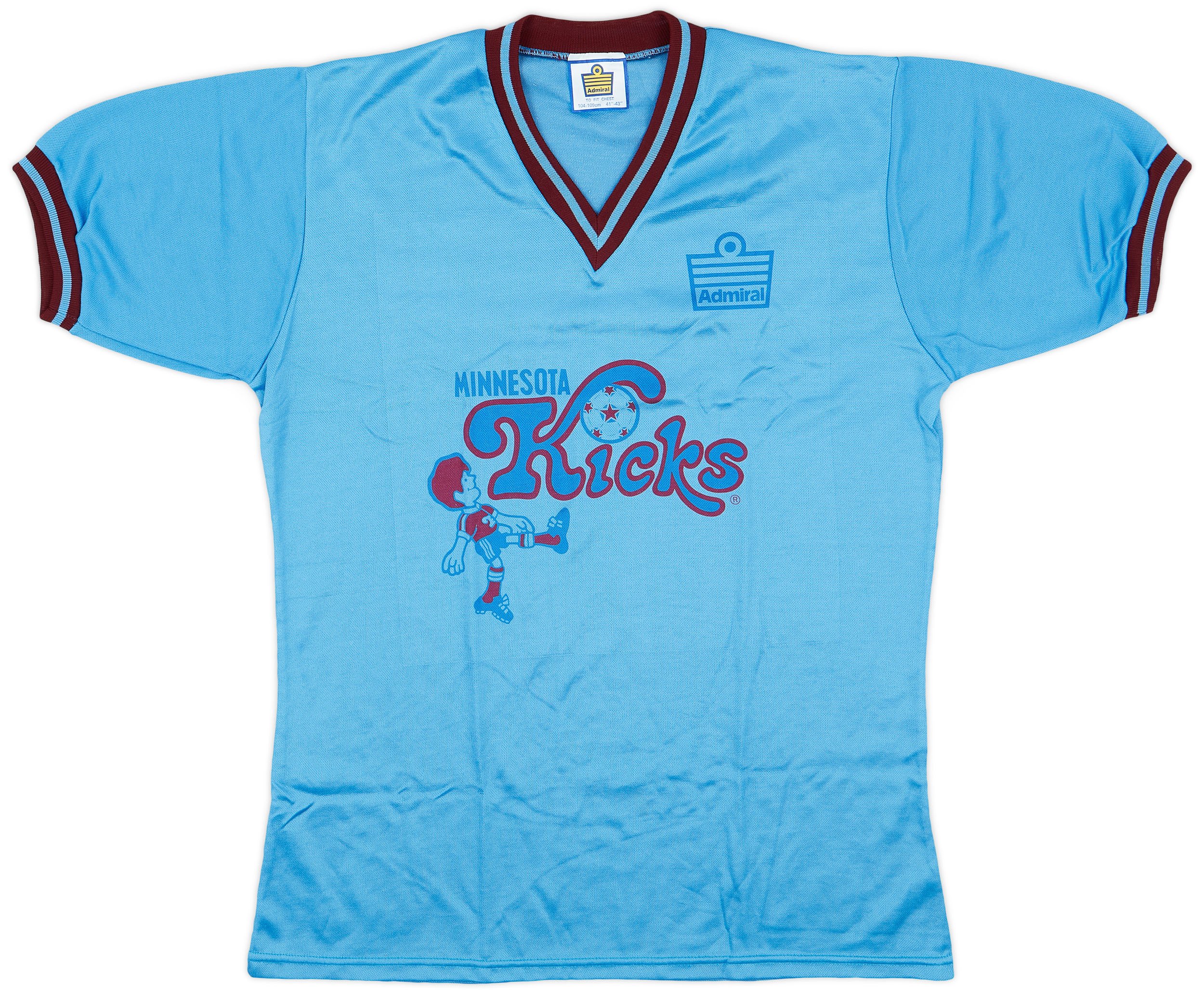 1980s Minnesota Kicks Admiral Training Shirt - 8/10 - (S)