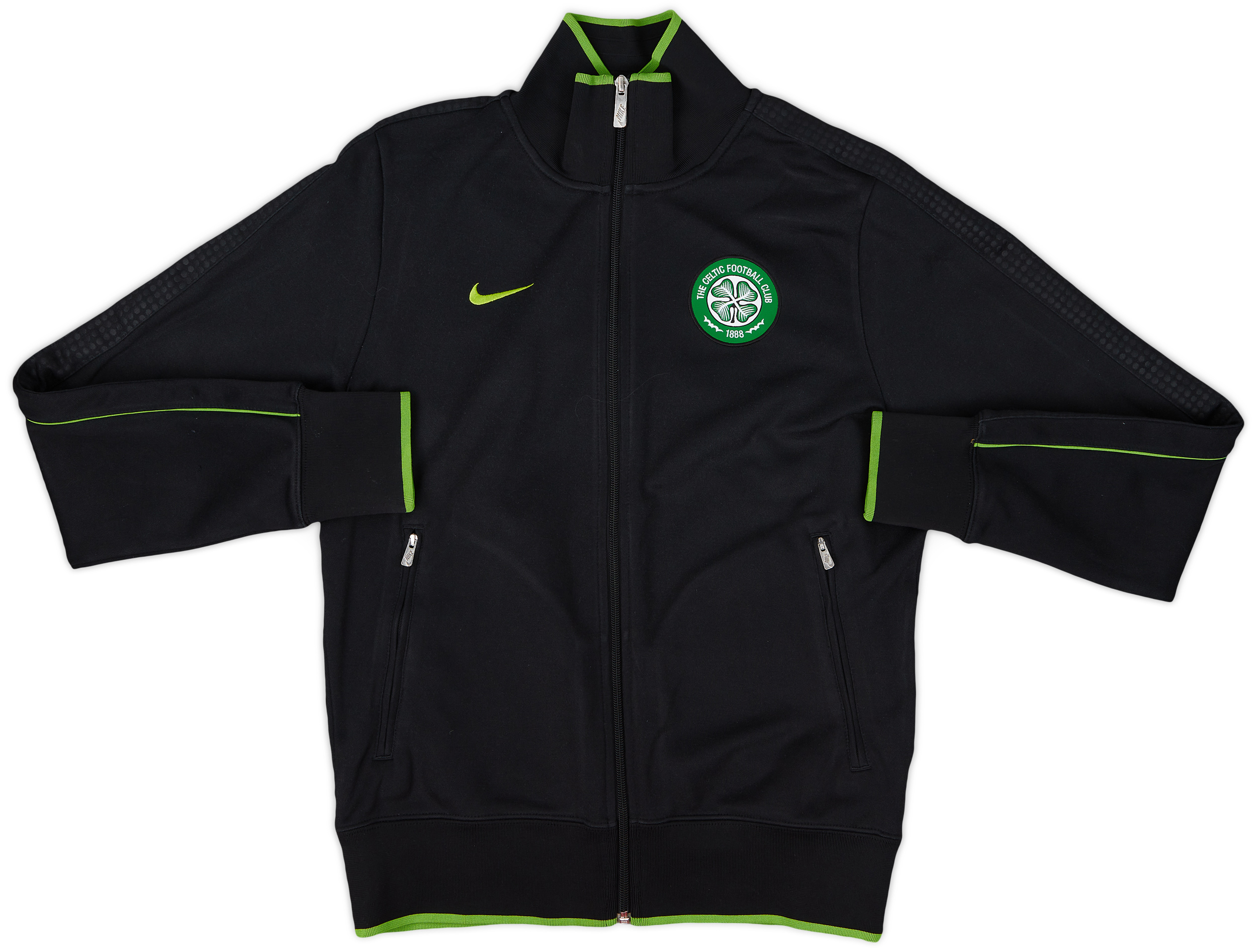 2011-12 Celtic Nike N98 Track Jacket - 9/10 - (S)