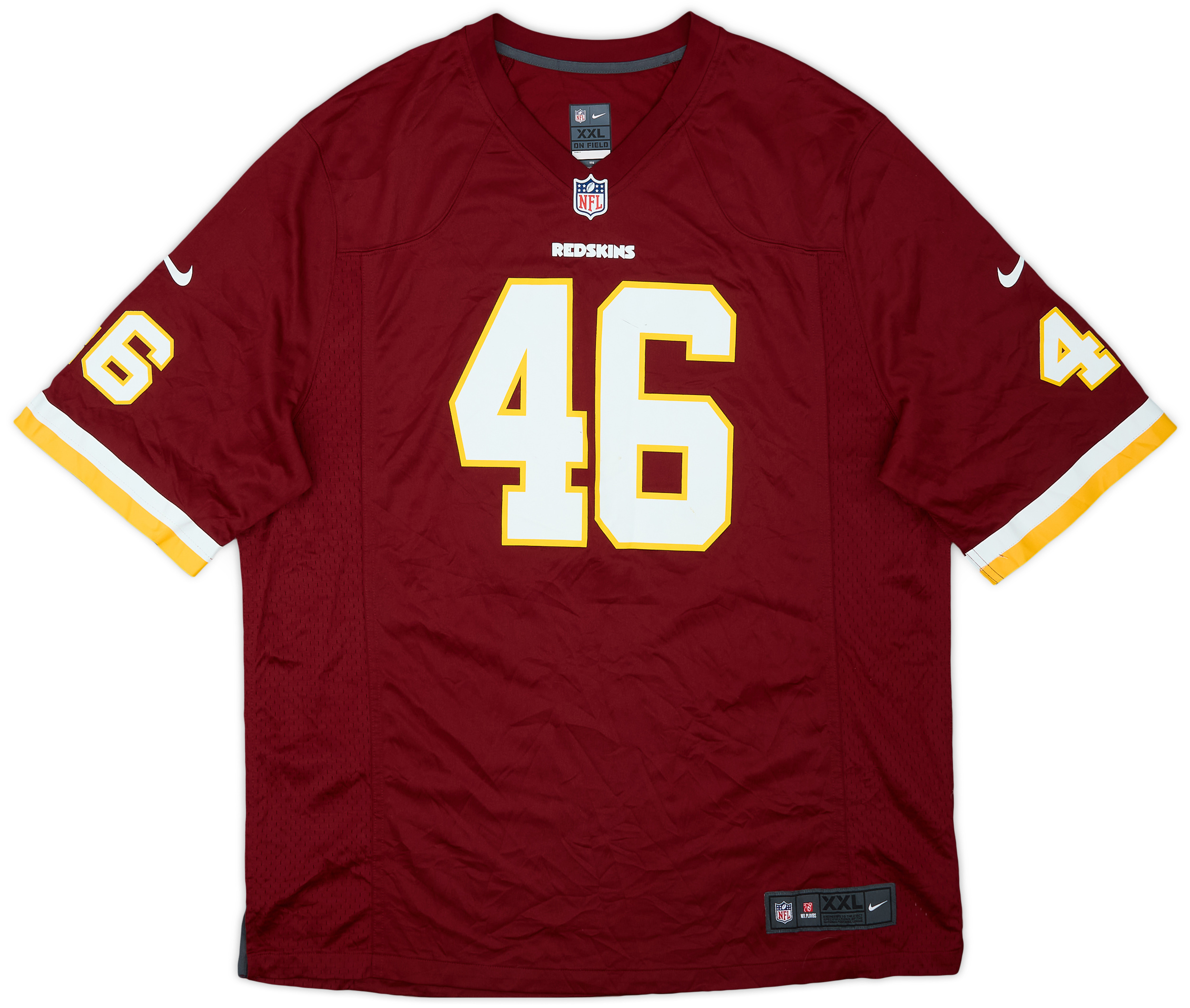 2012-15 Washington Redskins Morris #46 Nike Game Home Jersey - 6/10 - (XXL)