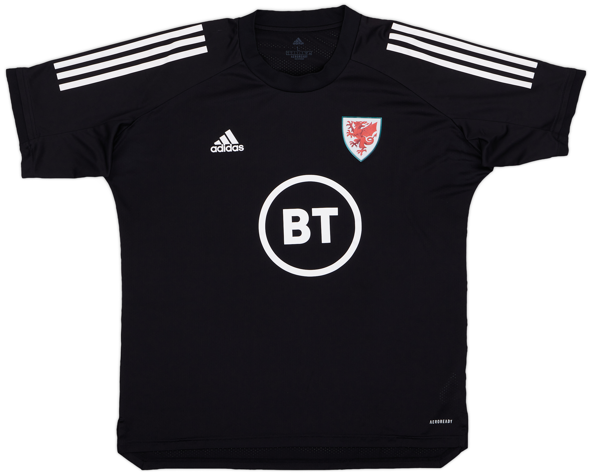 2020-21 Wales adidas Training Shirt - 9/10