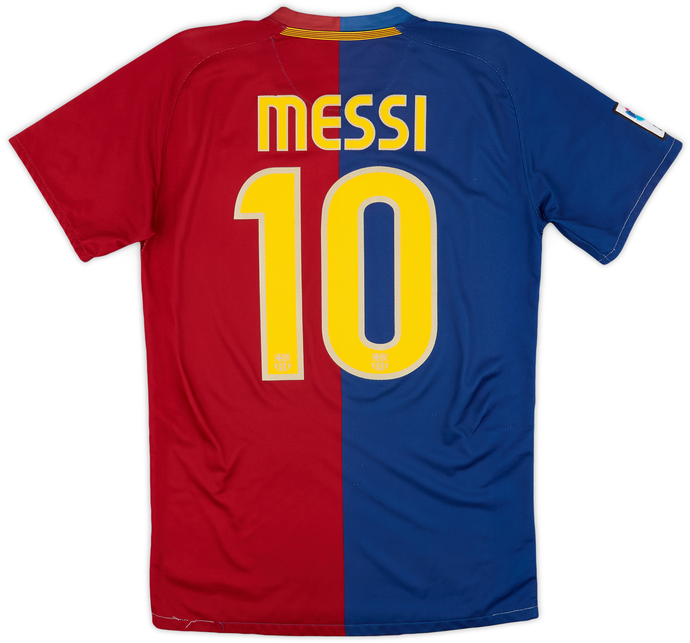 2008-09 Barcelona Home Shirt Messi #10 - 6/10 - (M)