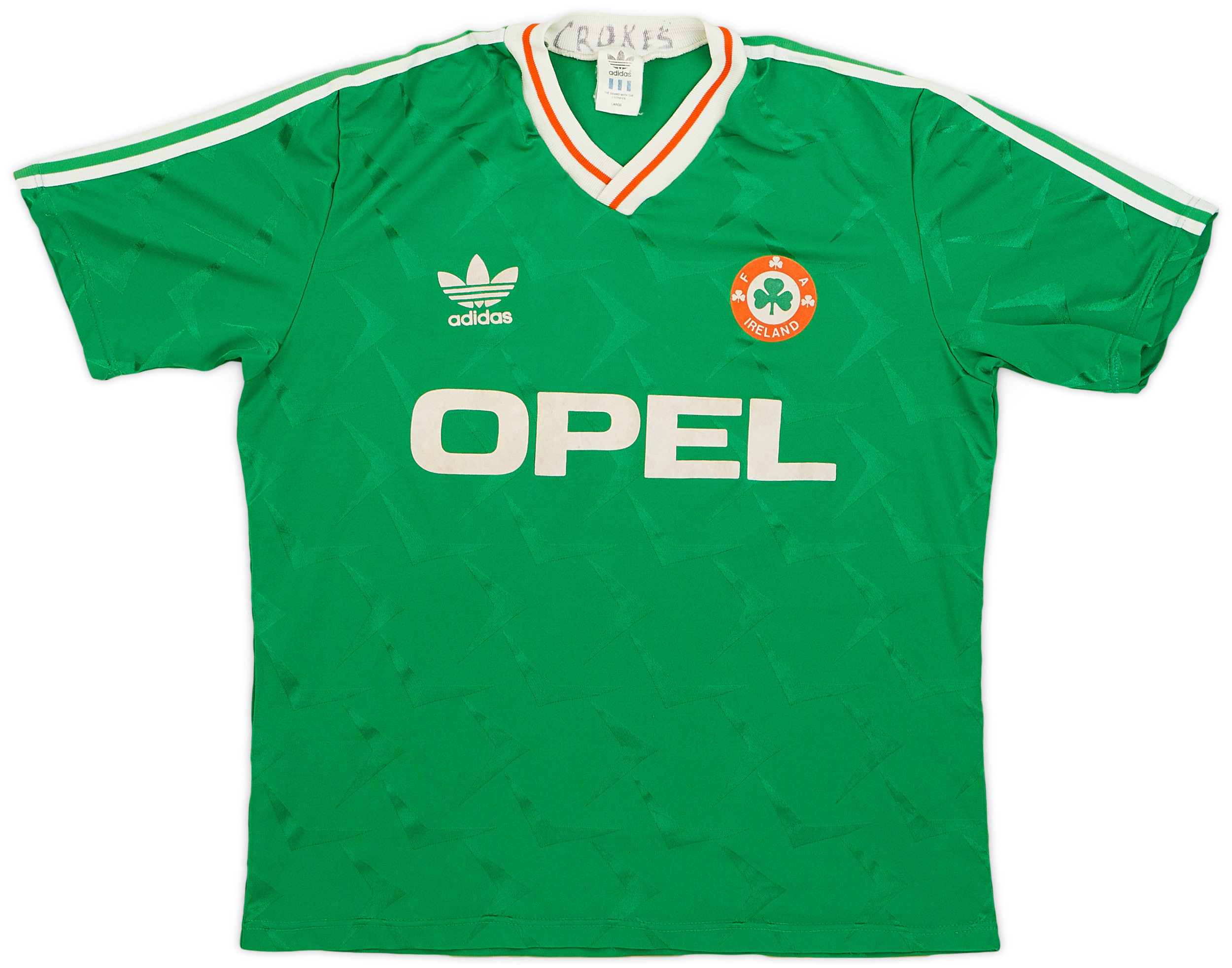1990-92 Ireland Home Shirt - 6/10 - (L)