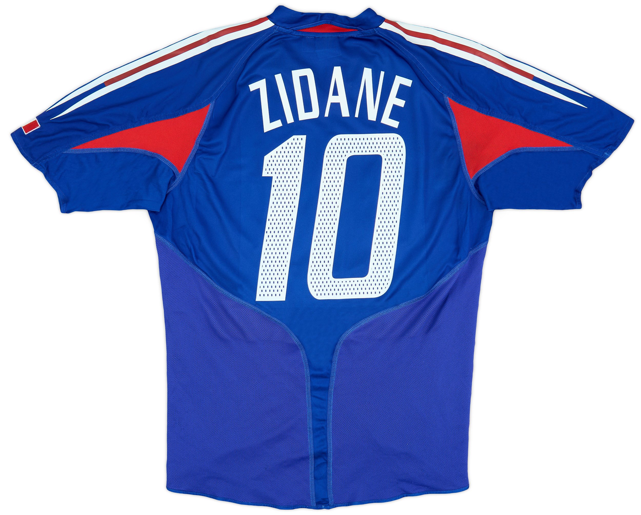 2004-06 France Home Shirt Zidane #10 - 6/10 - (M)