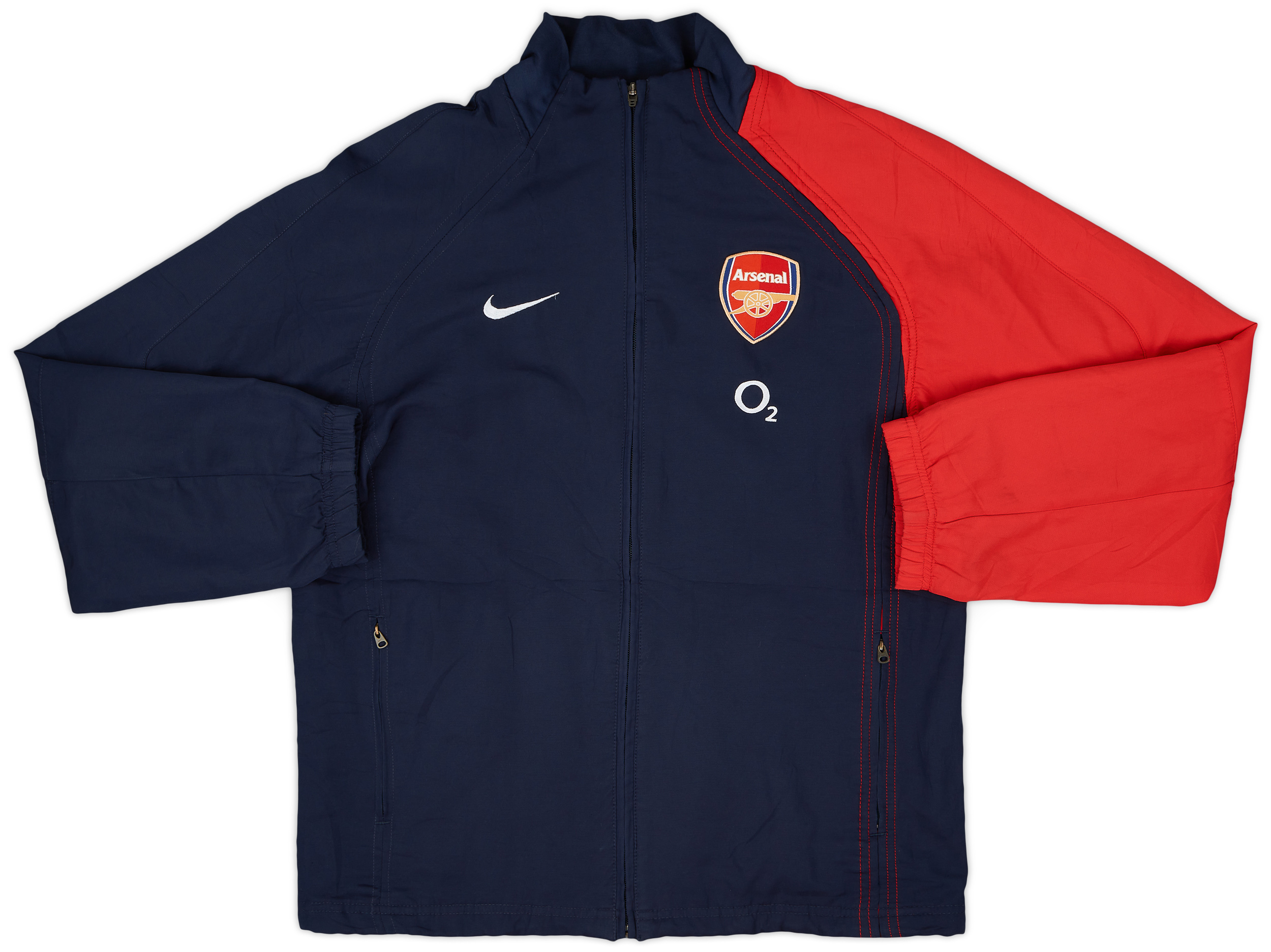 2004-05 Arsenal Nike Track Jacket - 9/10 - (S)