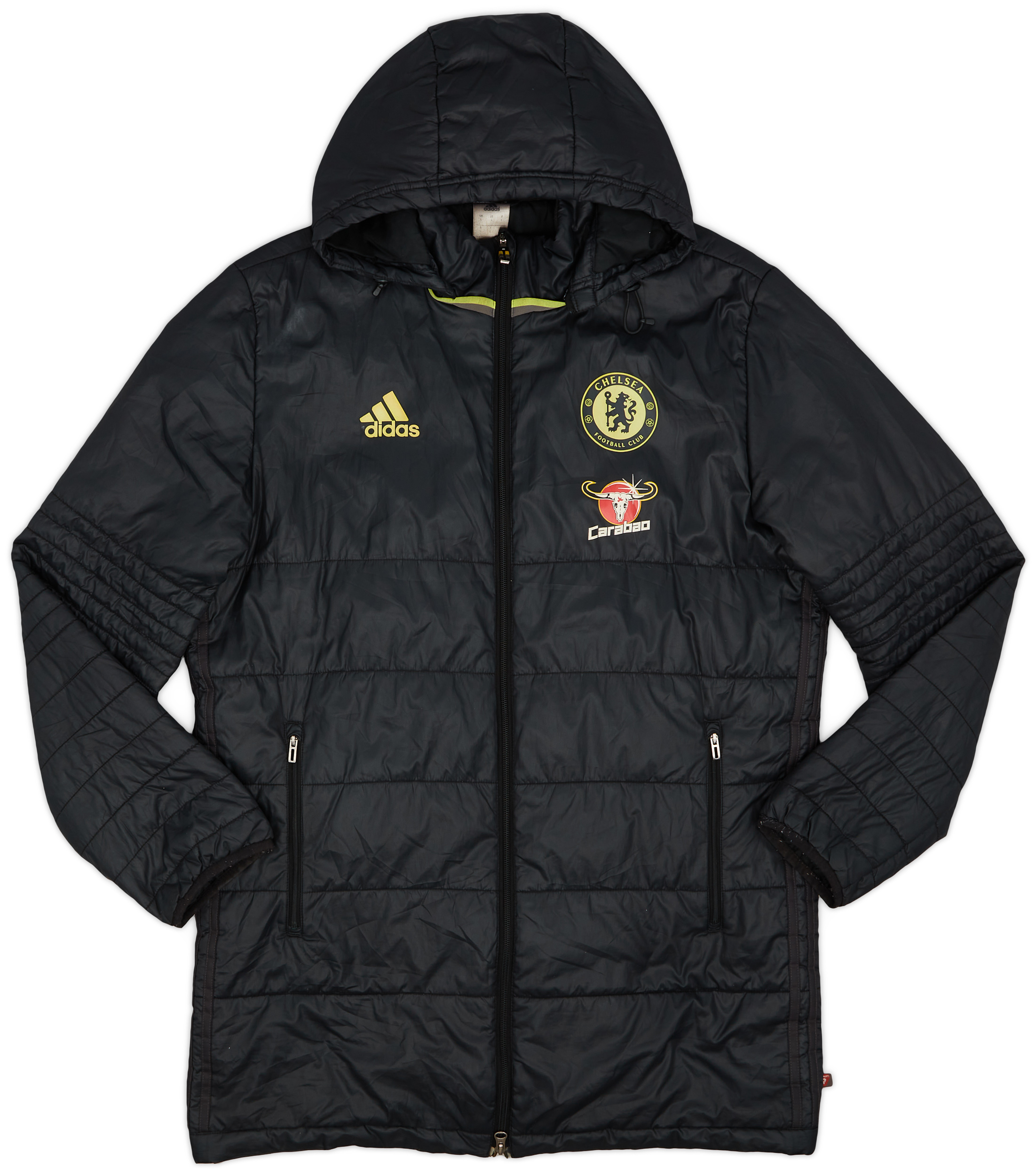 2016-17 Chelsea adidas Padded Bench Coat - 5/10 - (L)