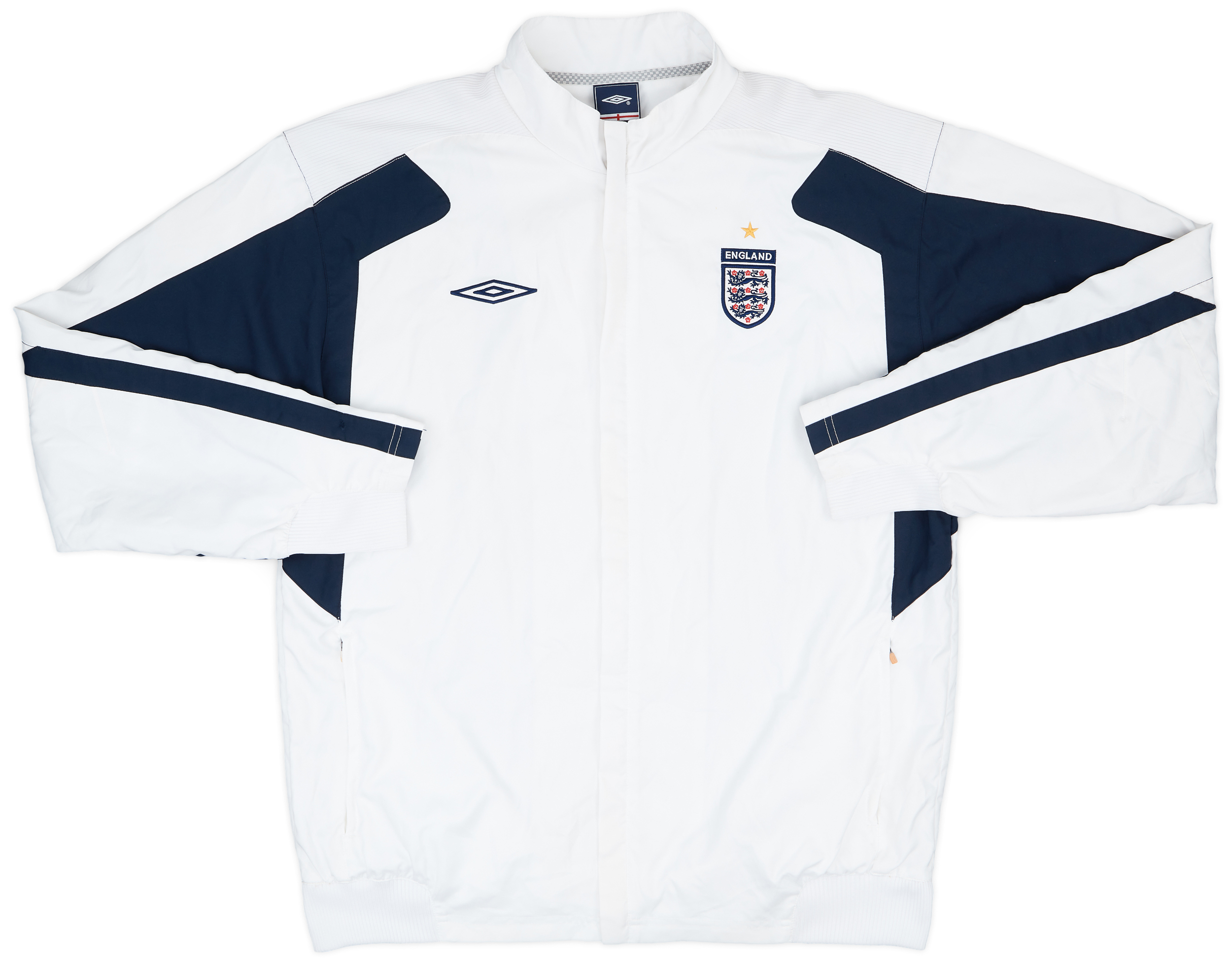 2006-08 England Umbro Track Jacket - 8/10 - (XL)