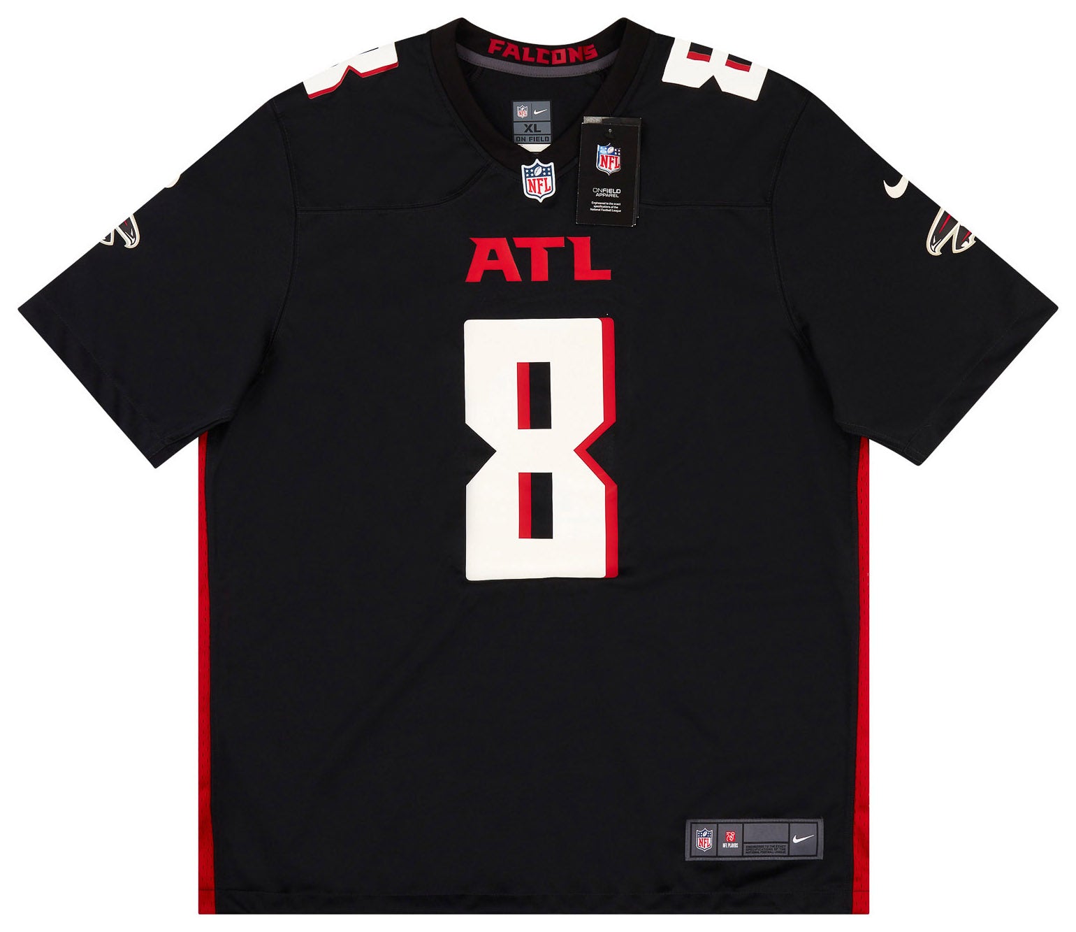 2021-23 Atlanta Falcons Pitts #8 Nike Game Jersey (Home) XL - W/Tags