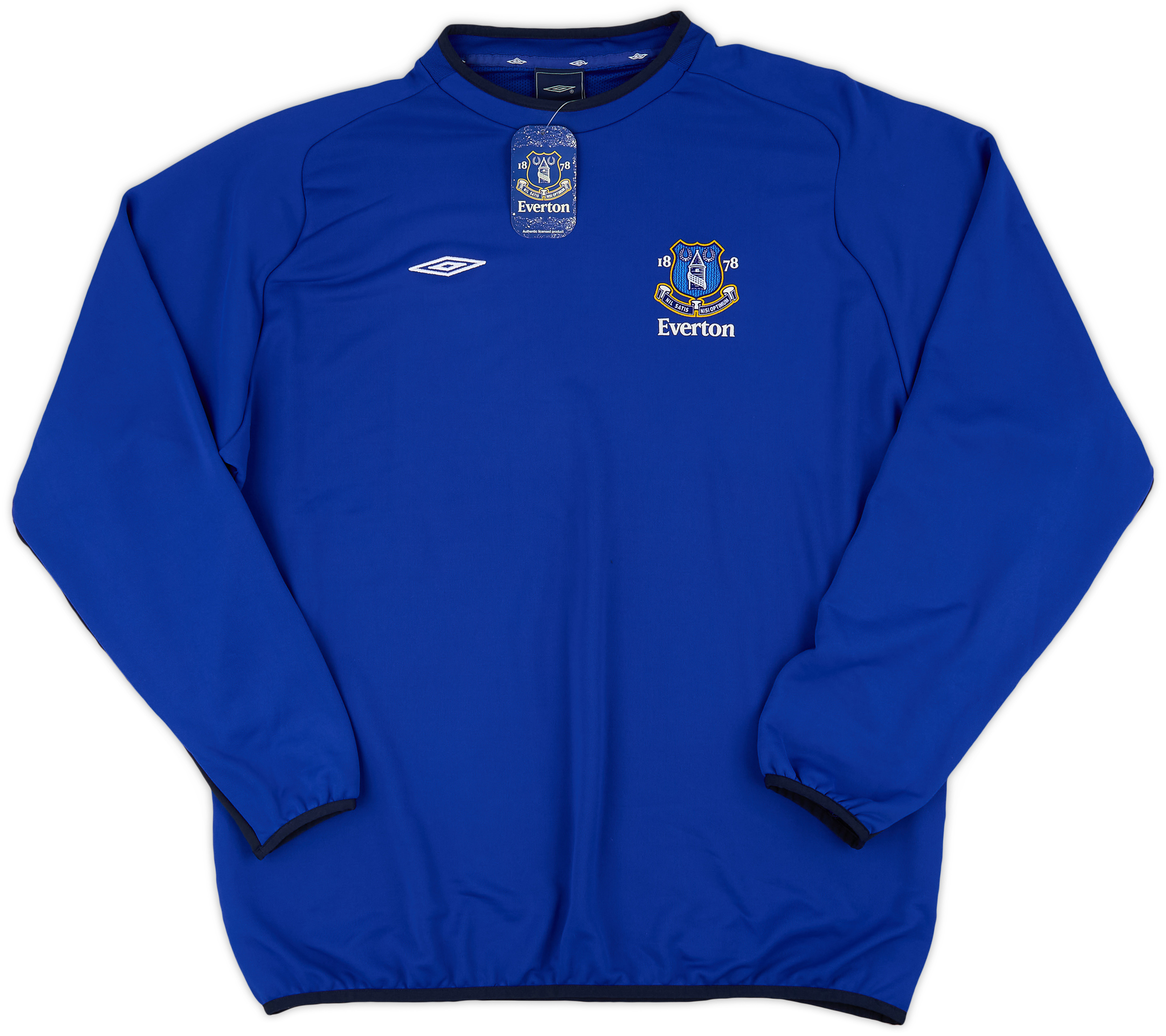 2004-05 Everton Umbro Sweat Top (XXL)