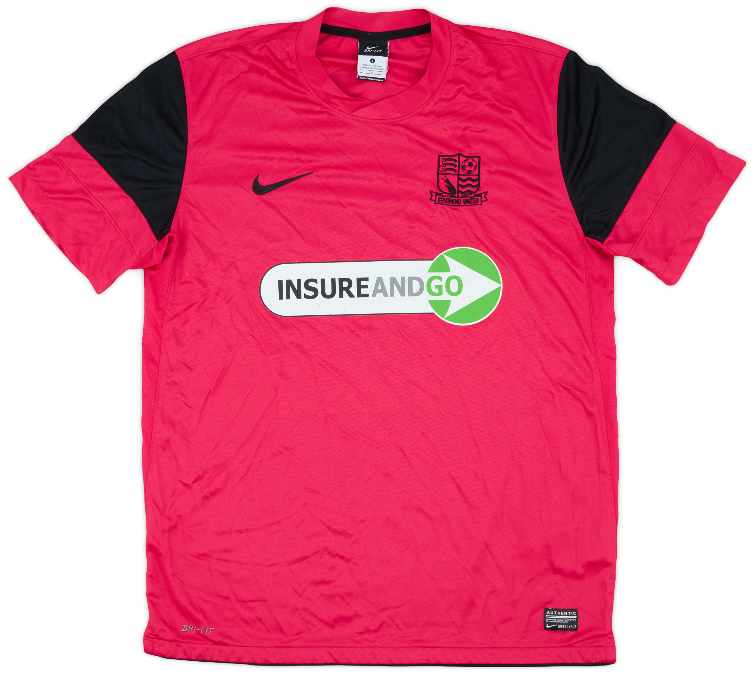 2011-12 Southend Away Shirt - 7/10 - (L)