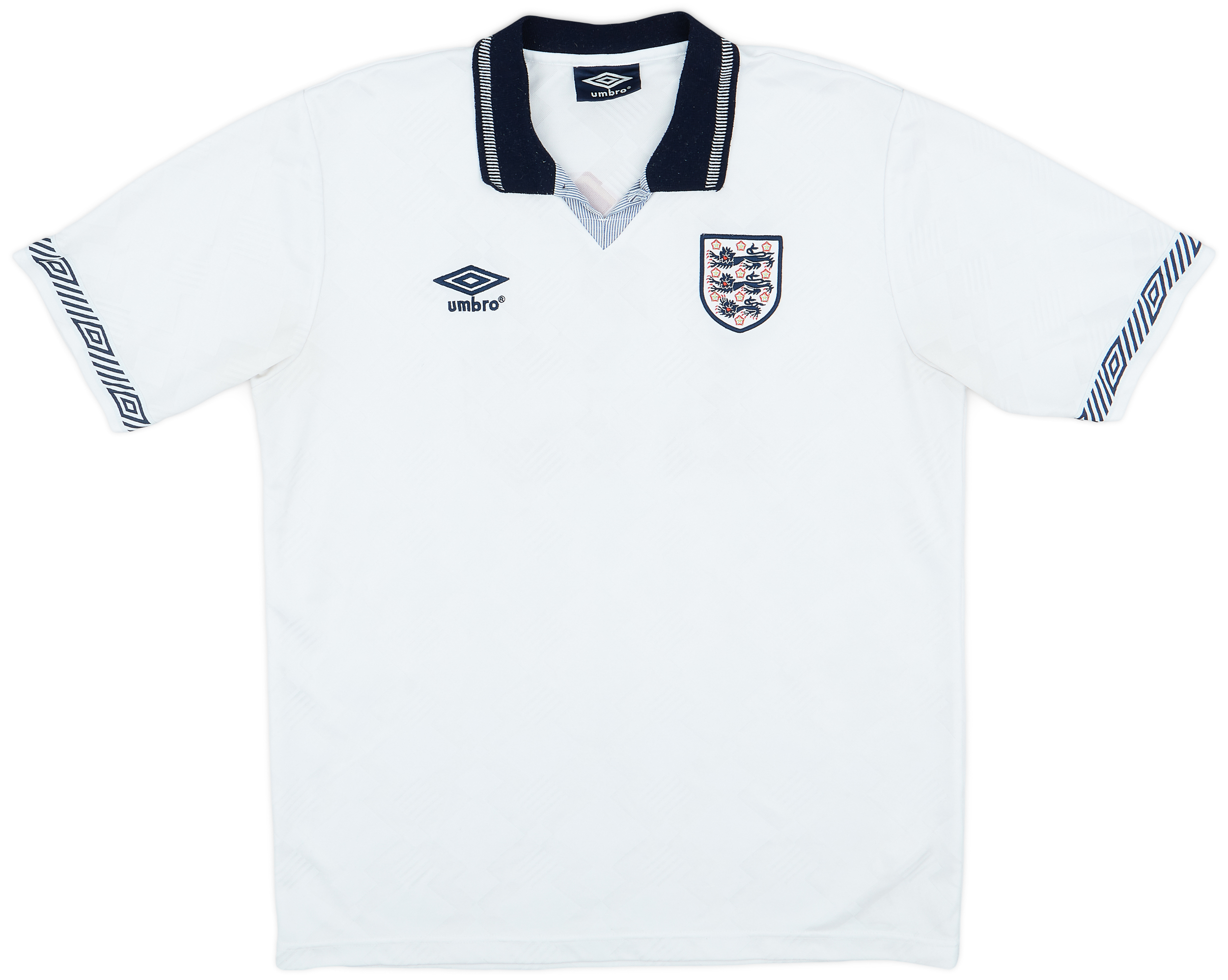 2002 England Umbro Retro 1990-92 Home Shirt #19 - 6/10 - (L)
