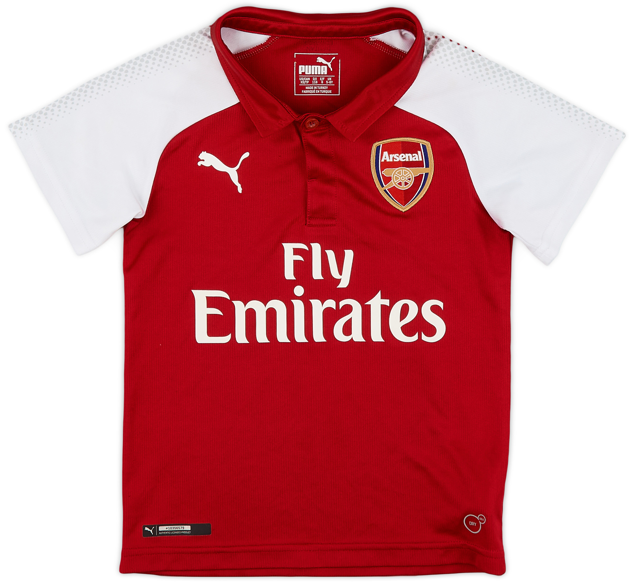 2017-18 Arsenal Home Shirt - 9/10 - (XS.Boys)