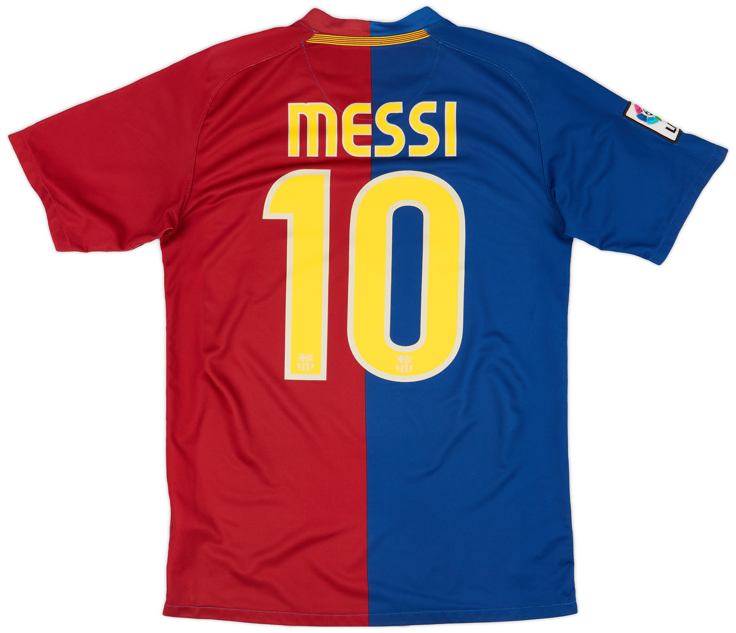 2008-09 Barcelona Home Shirt Messi #10 - 8/10 - (S)