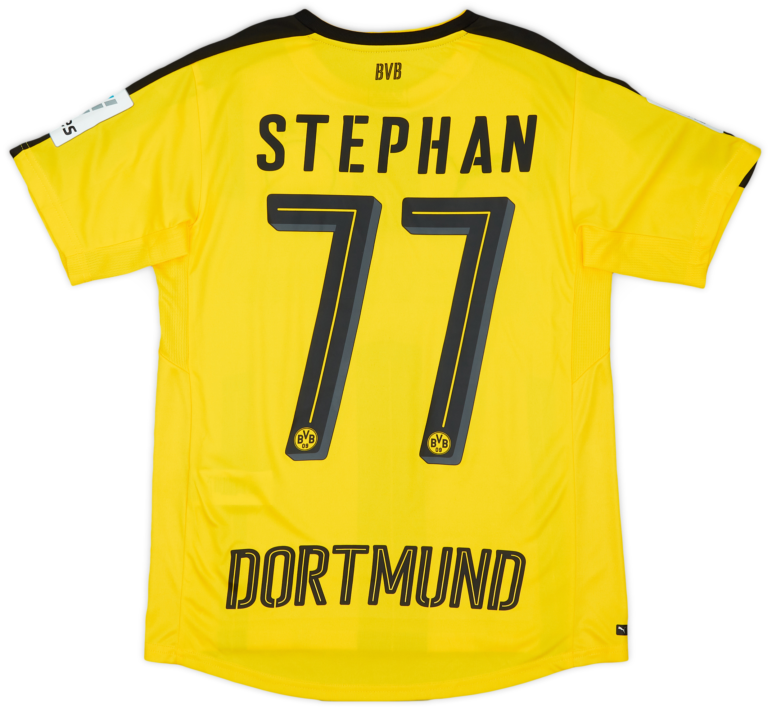 2016-17 Borussia Dortmund Home Shirt Stephan #77 (L.Boys)