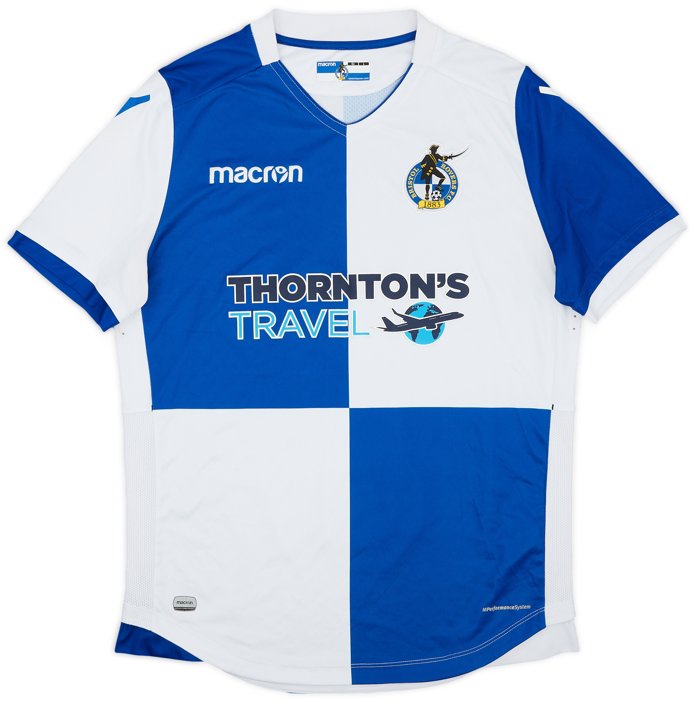 2017-18 Bristol Rovers Home Shirt - 6/10 - (L)