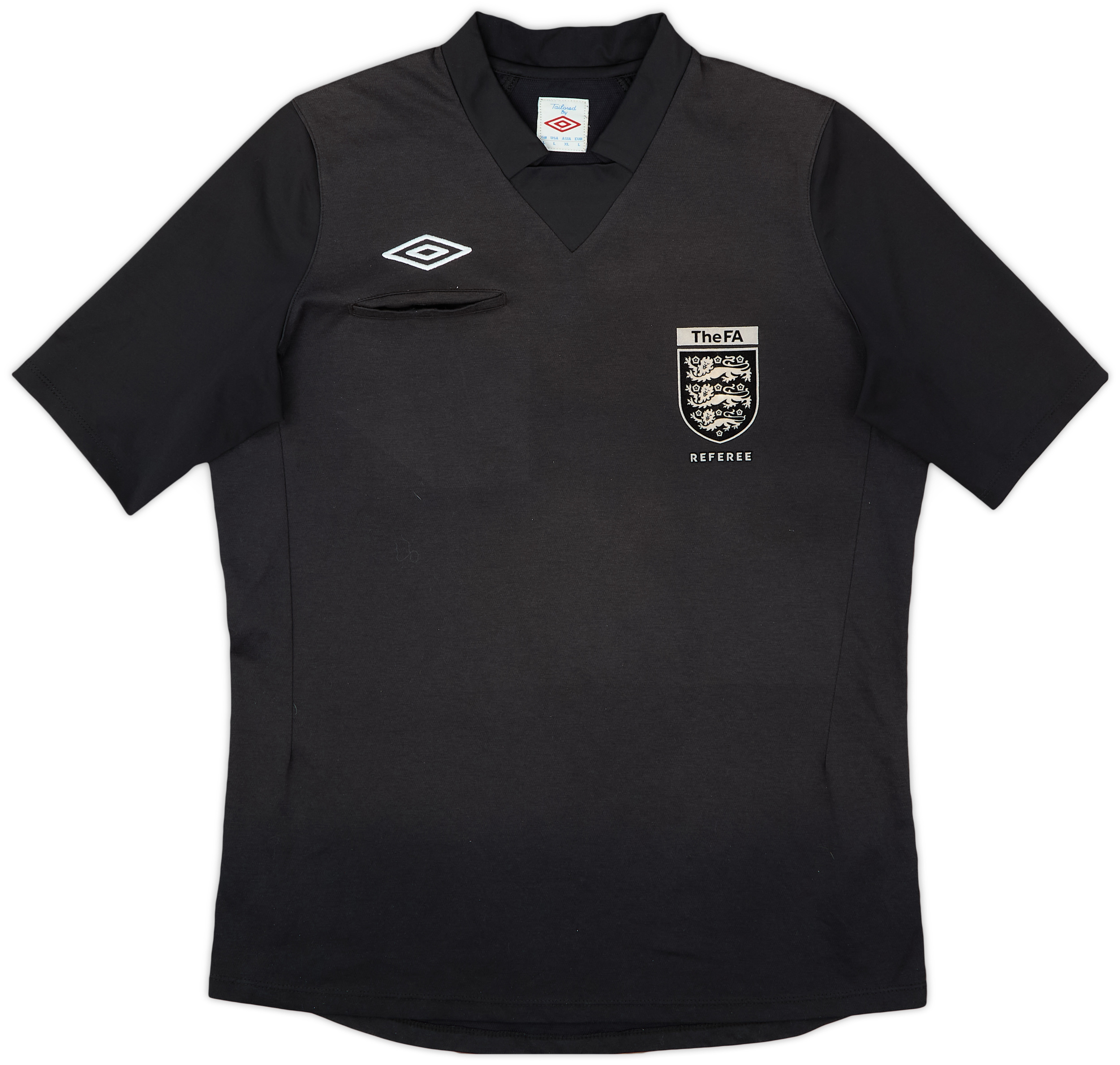 2010-11 England FA Umbro Referee Shirt - 9/10 - (L)