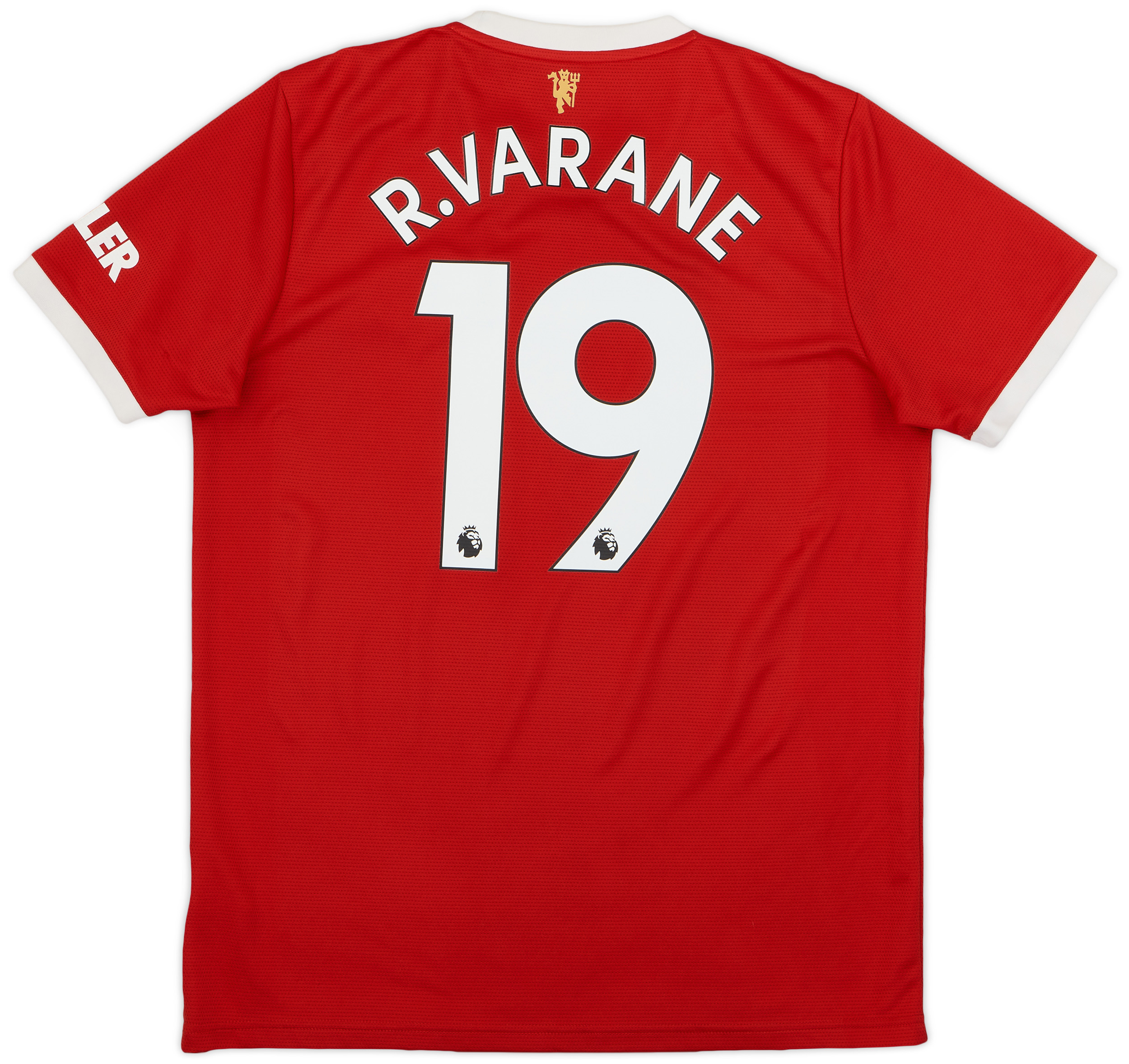 2021-22 Manchester United Home Shirt R. Varane #19 - 6/10 - (L)