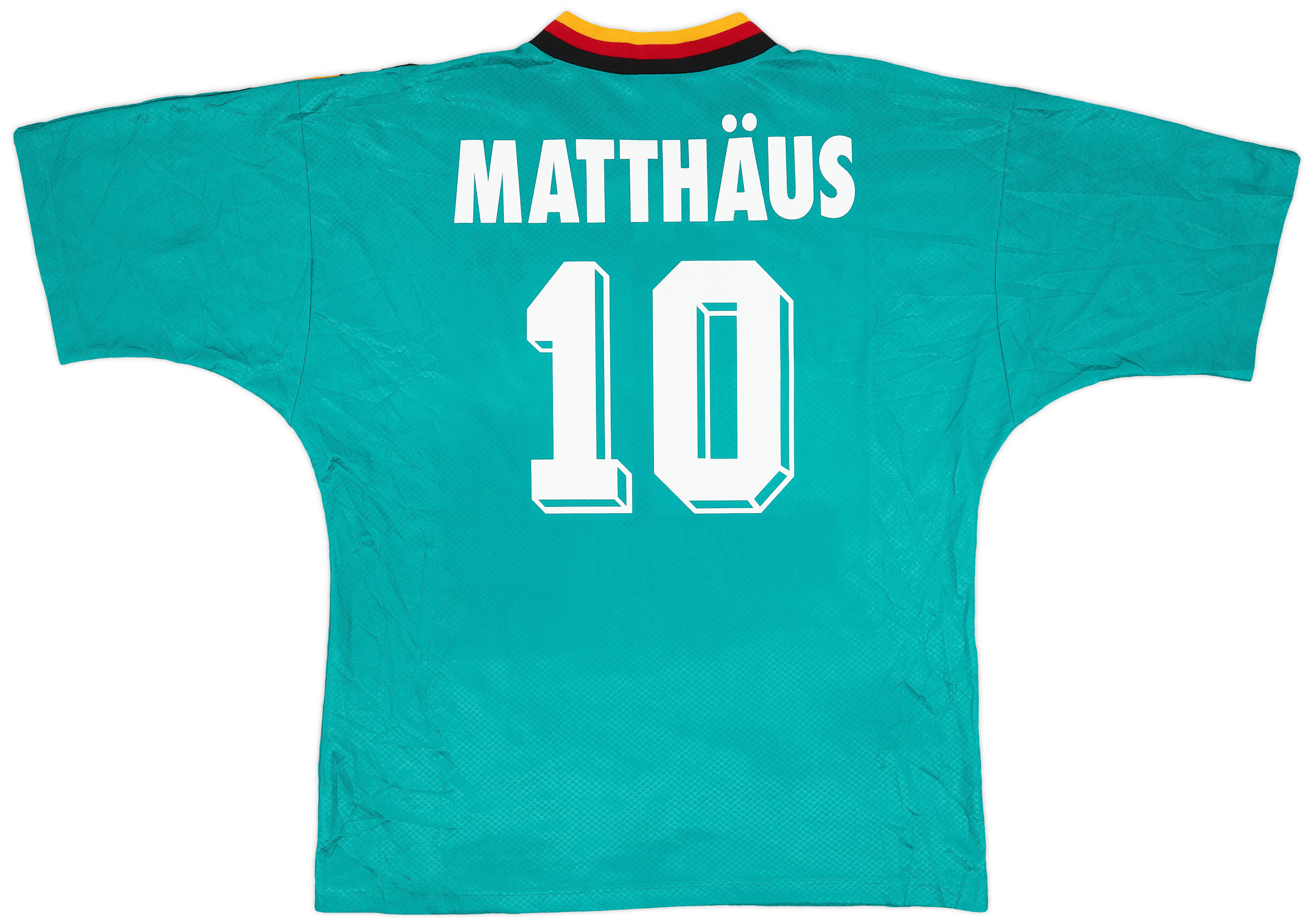1994-96 Germany Away Shirt Matthaus #10 - 8/10 - (XL)
