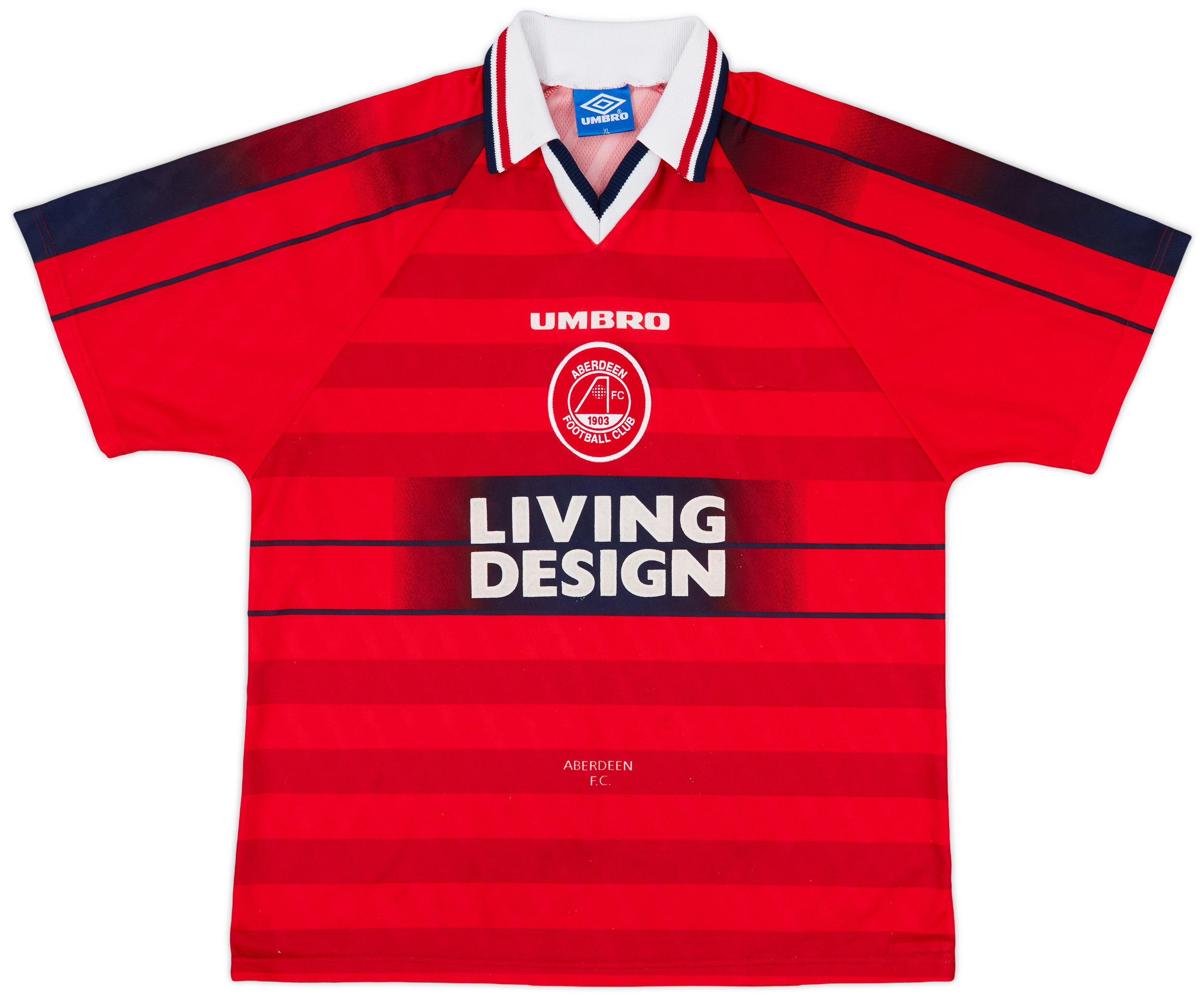 1996-97 Aberdeen Home Shirt - 8/10 - (XL)