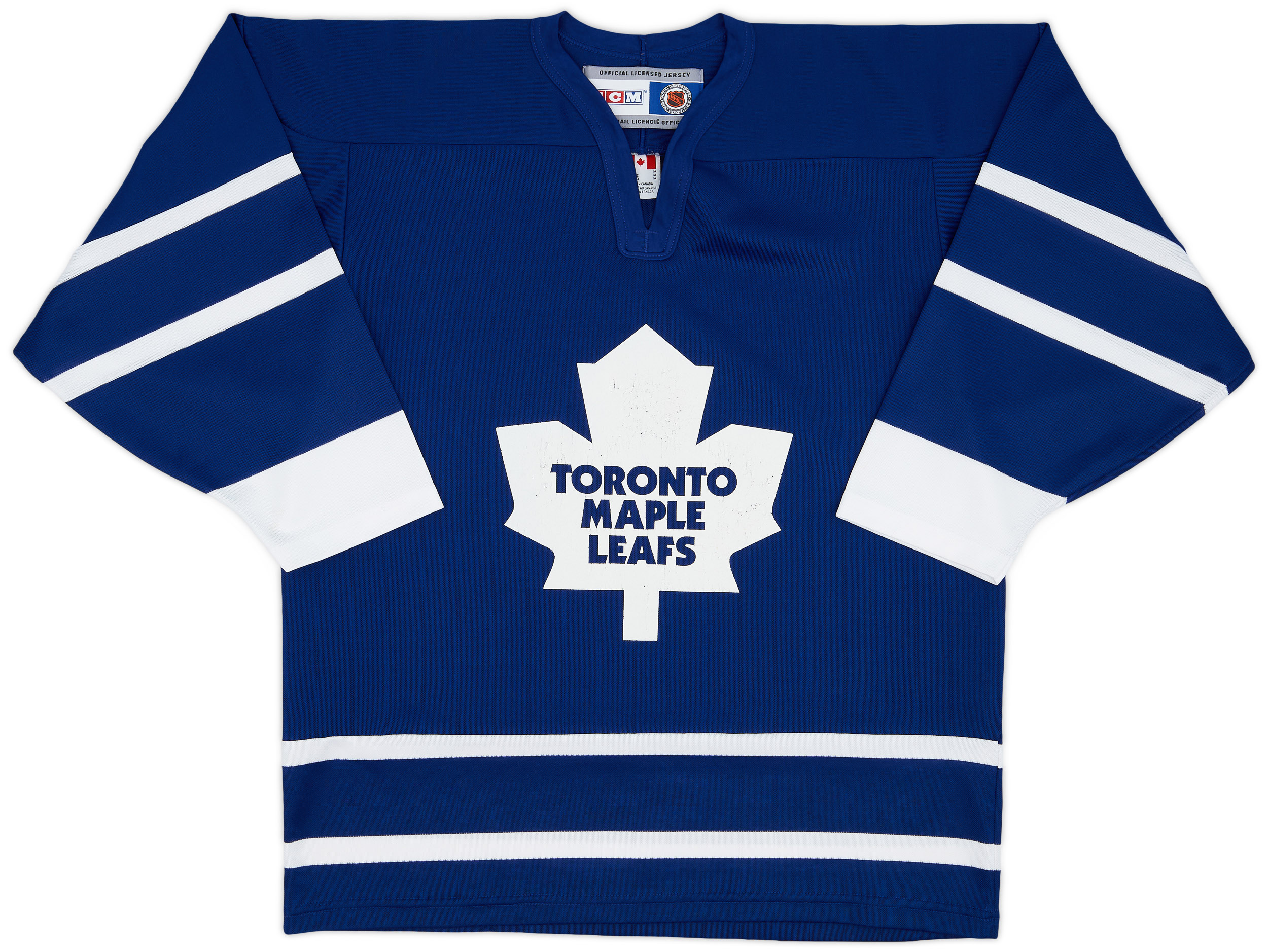 2000-07 Toronto Maple Leafs CCM Replica Home Jersey - 6/10 - (M)