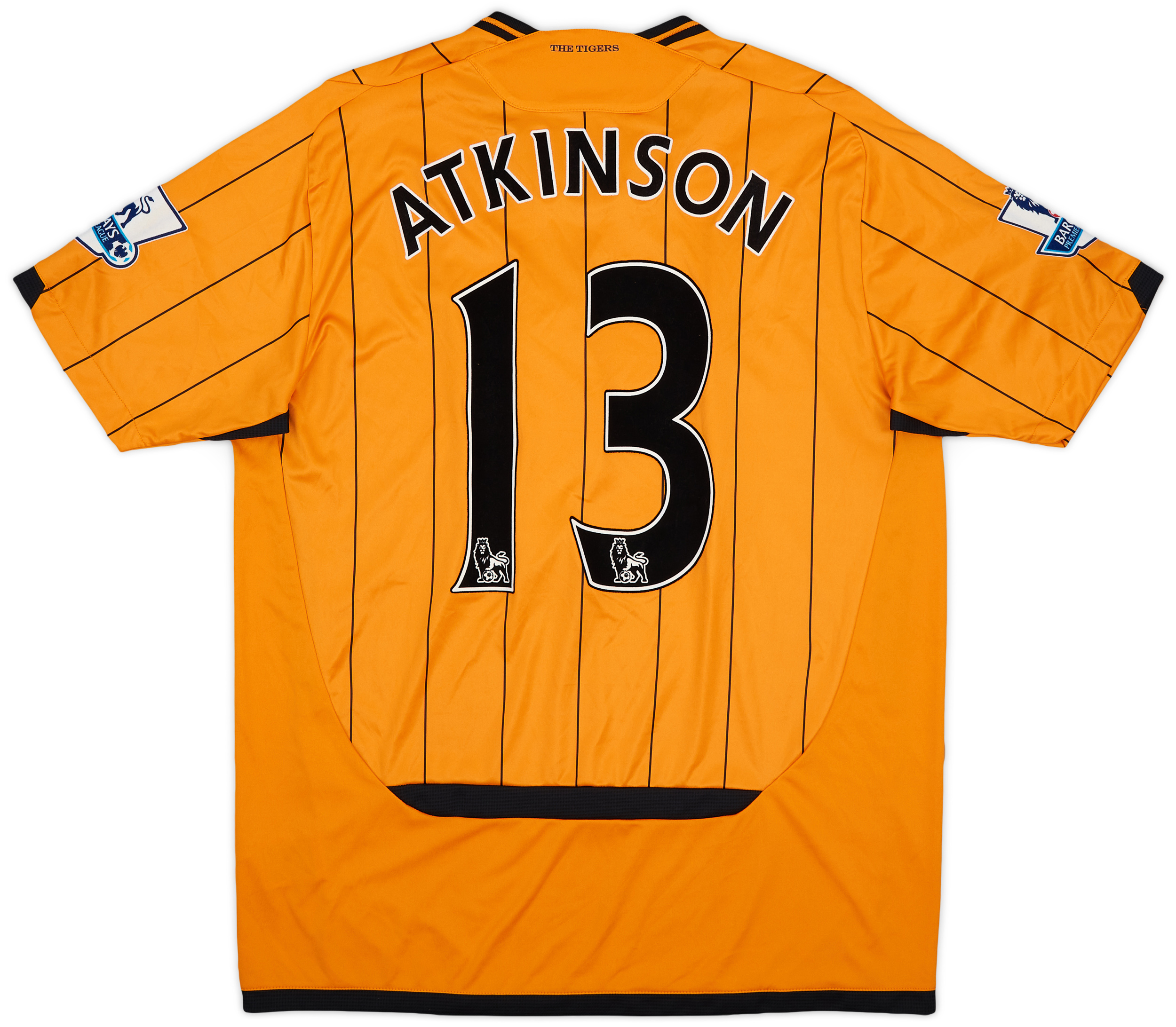 2009-10 Hull City Home Shirt Atkinson #13 - 8/10 - (L)