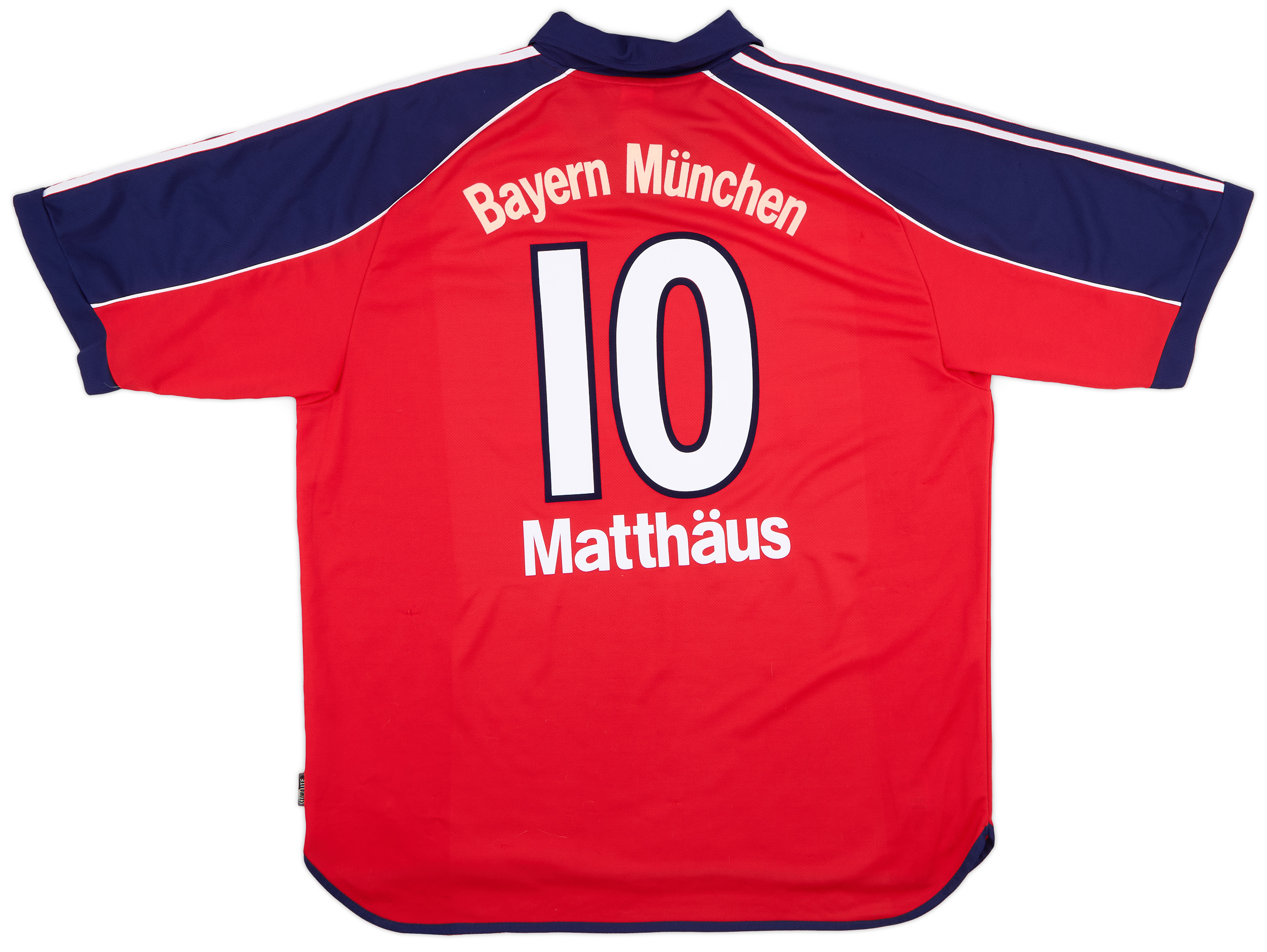 1999-01 Bayern Munich Home Shirt Matthaus #10 - 8/10 - (XXL)