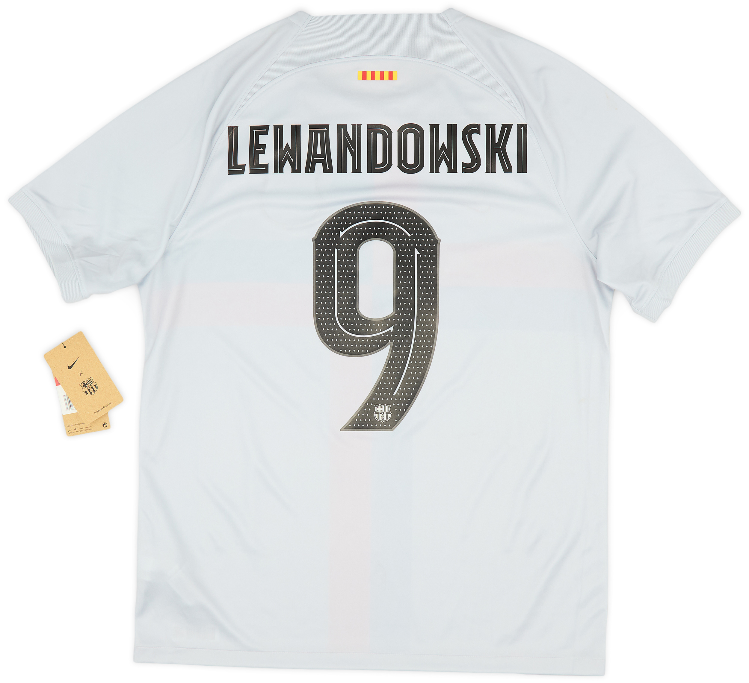 2022-23 Barcelona Third Shirt Lewandowski #9 (L)