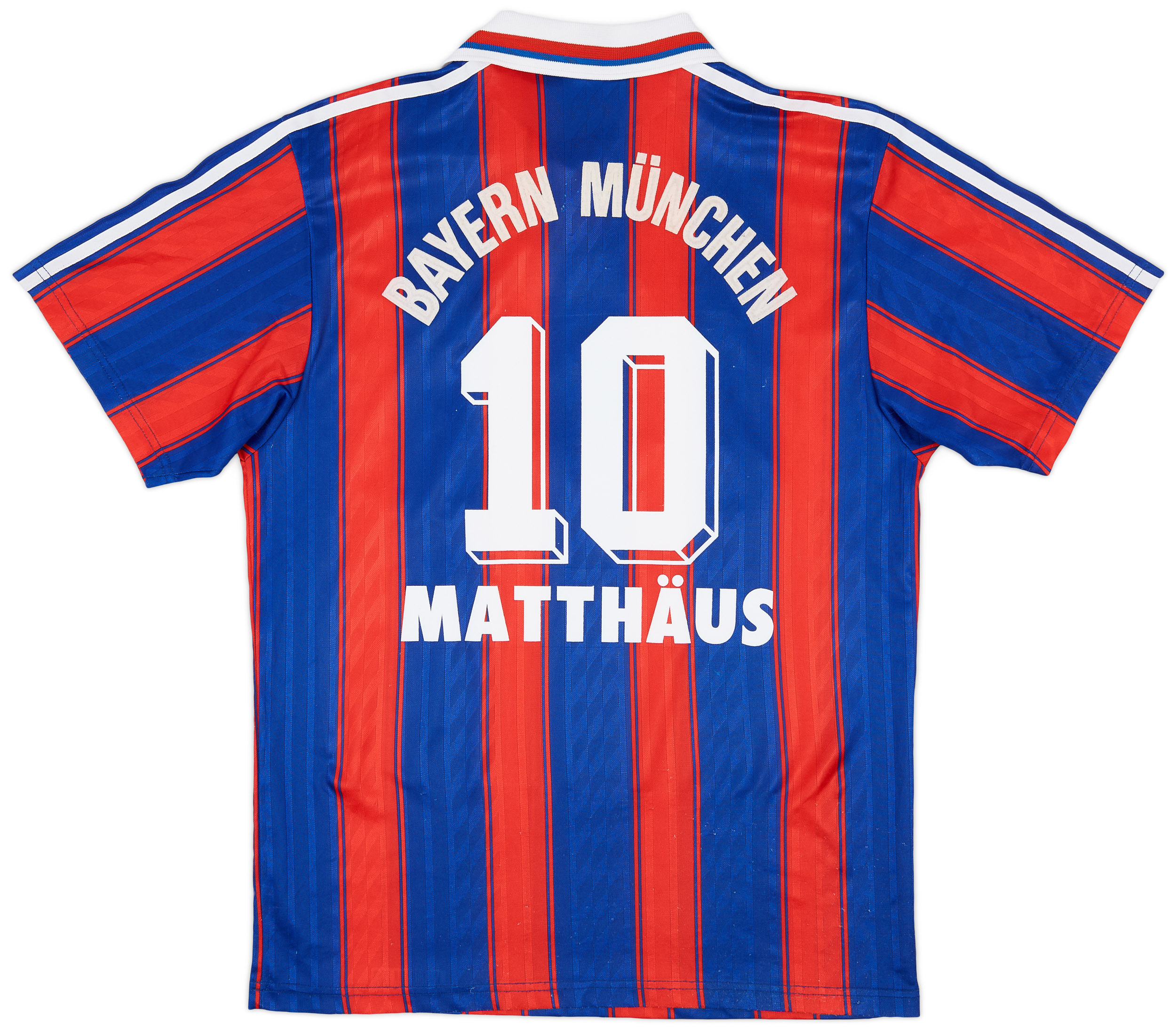 1995-97 Bayern Munich Home Shirt Matthaus #10 - 5/10 - (M)