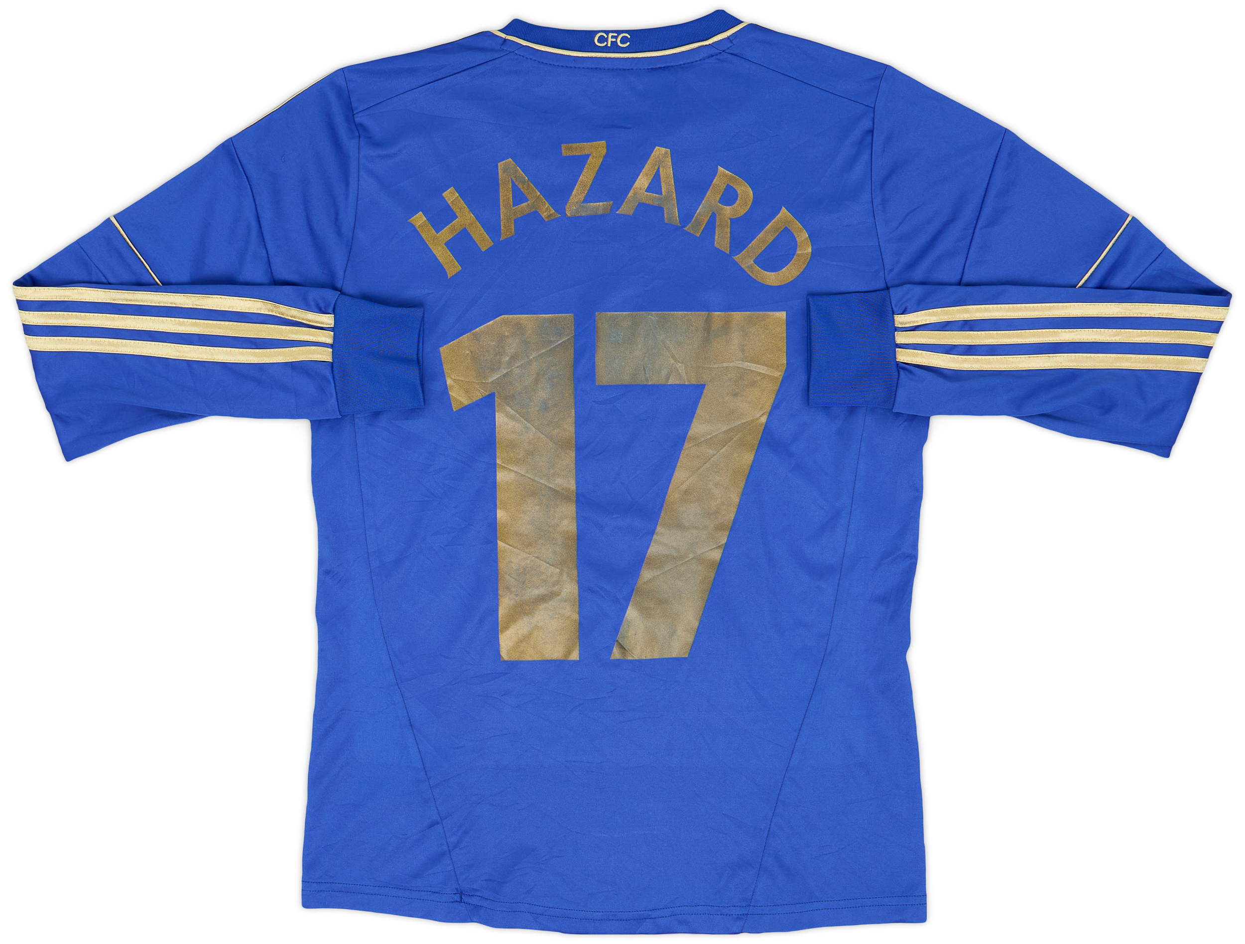 2012-13 Chelsea Home Shirt Hazard #17 - 6/10 - (L.Boys)