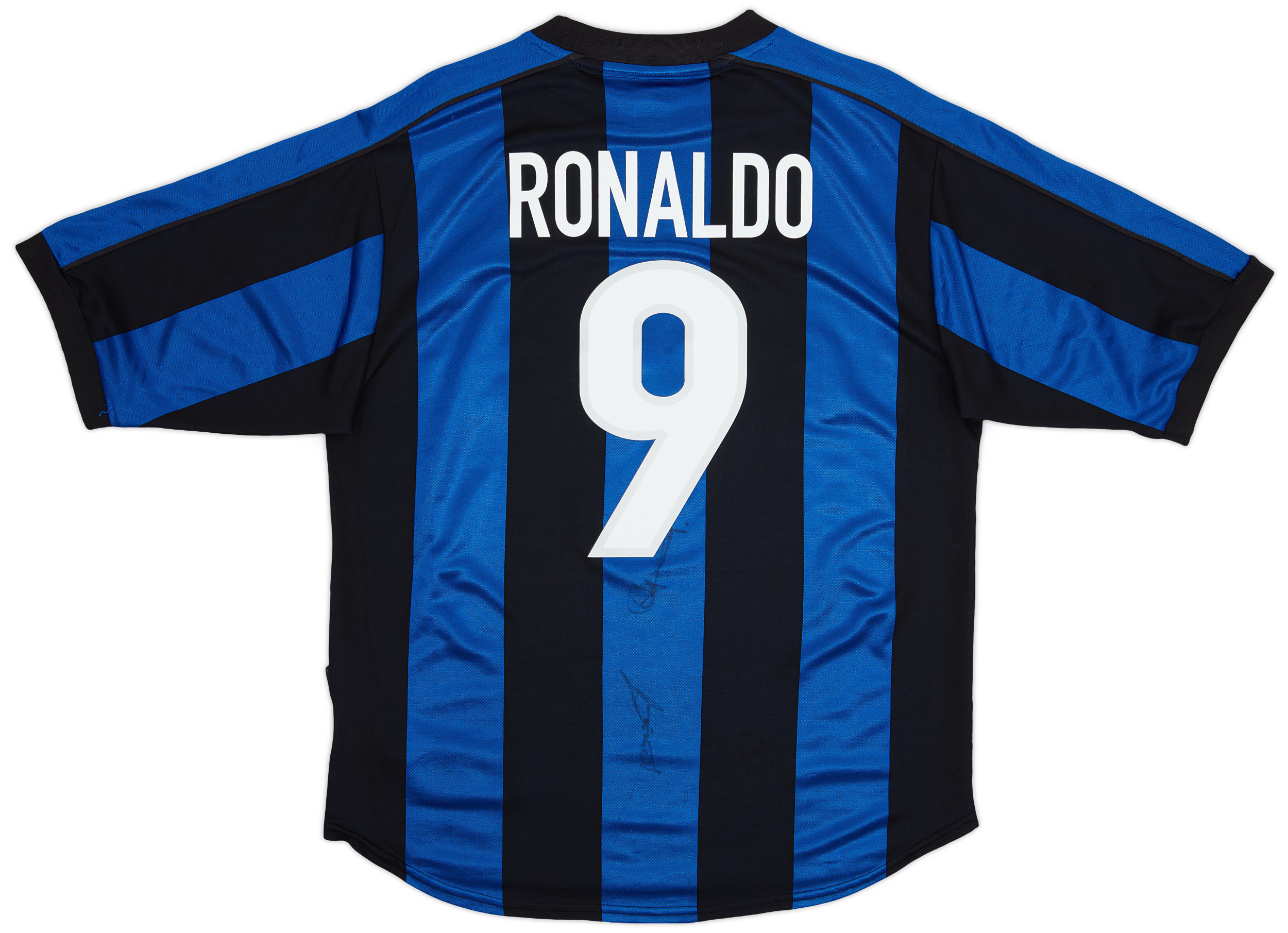 1999-00 Inter Milan Home Shirt Ronaldo #9 - 5/10 - (M)