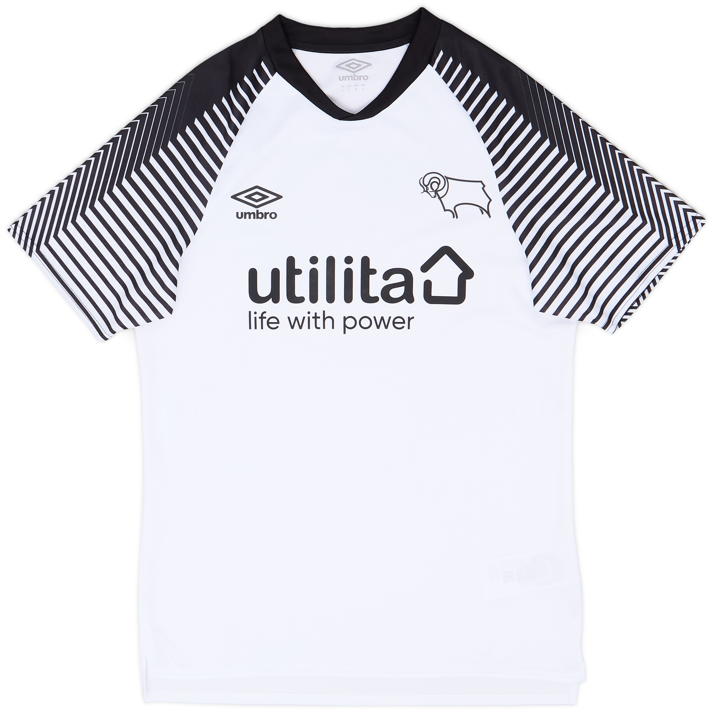 2019-20 Derby County Home Shirt - 9/10 - (S)