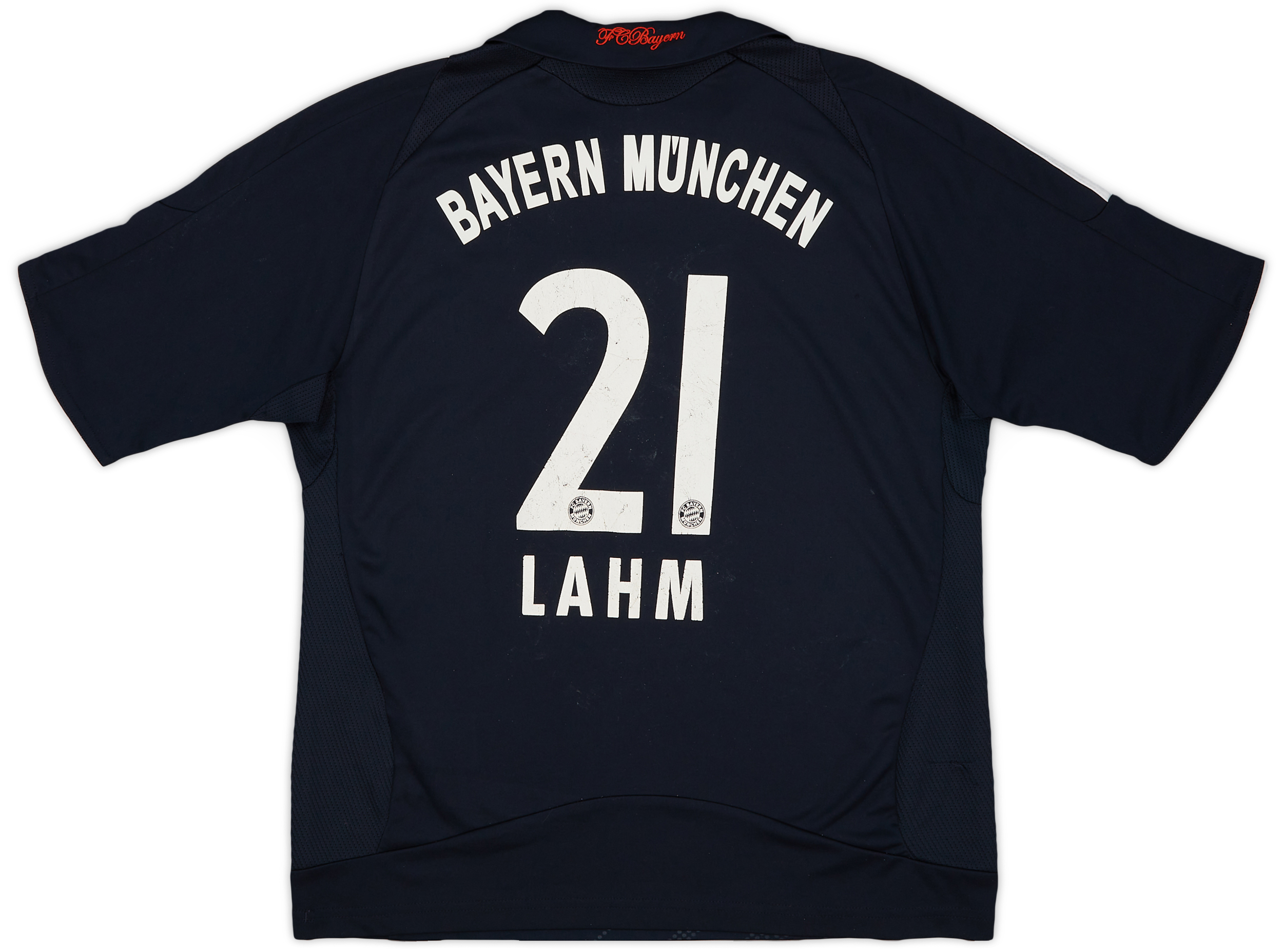 2008-09 Bayern Munich Away Shirt Lahm #21 - 5/10 - (M.Boys)