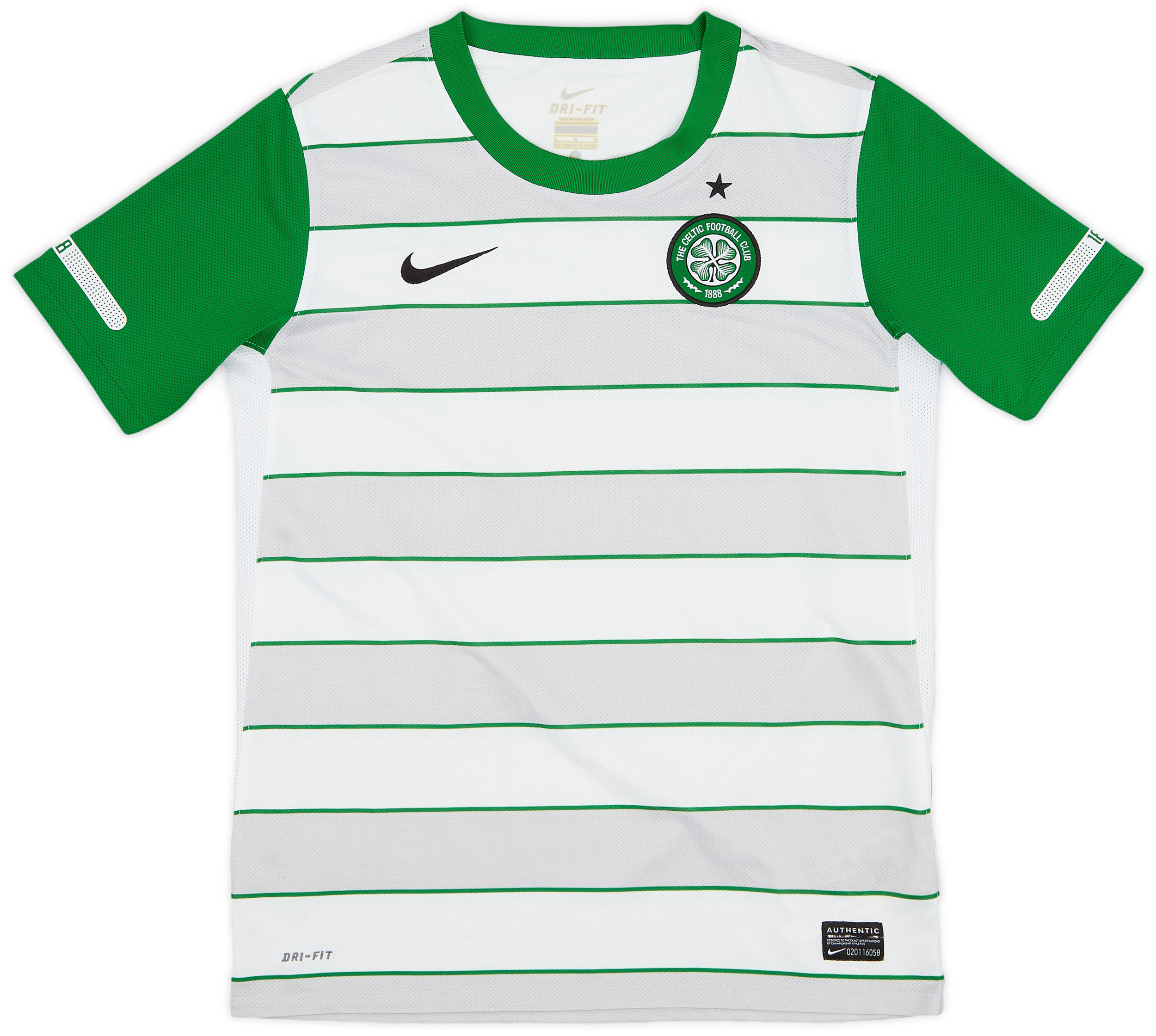 2011-12 Celtic Away Shirt - 9/10 - (L.Boys)